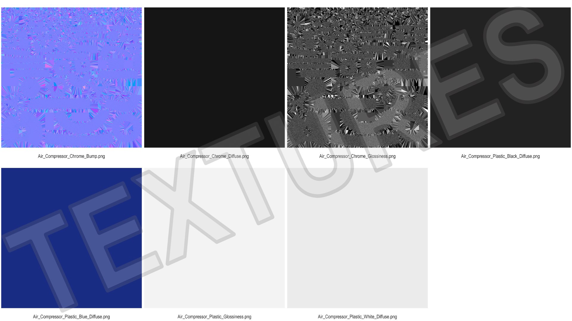 3D Model Horizontal Electric Start Gasoline Engine Blue - TurboSquid ...