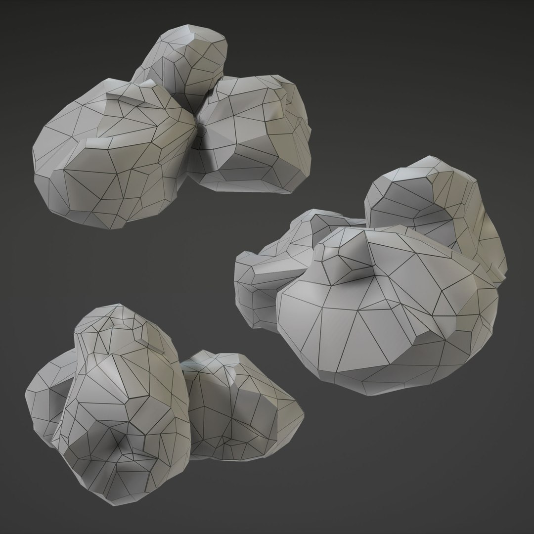 3D rock nature stone - TurboSquid 1422719