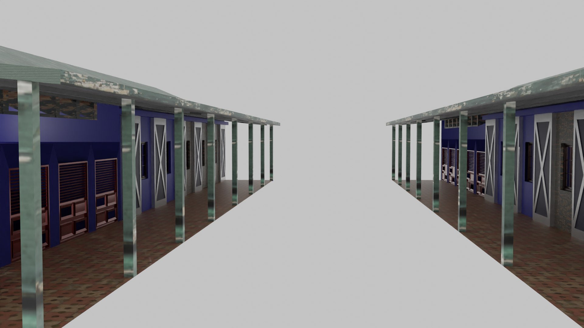 Horse Stable Model - TurboSquid 2159173