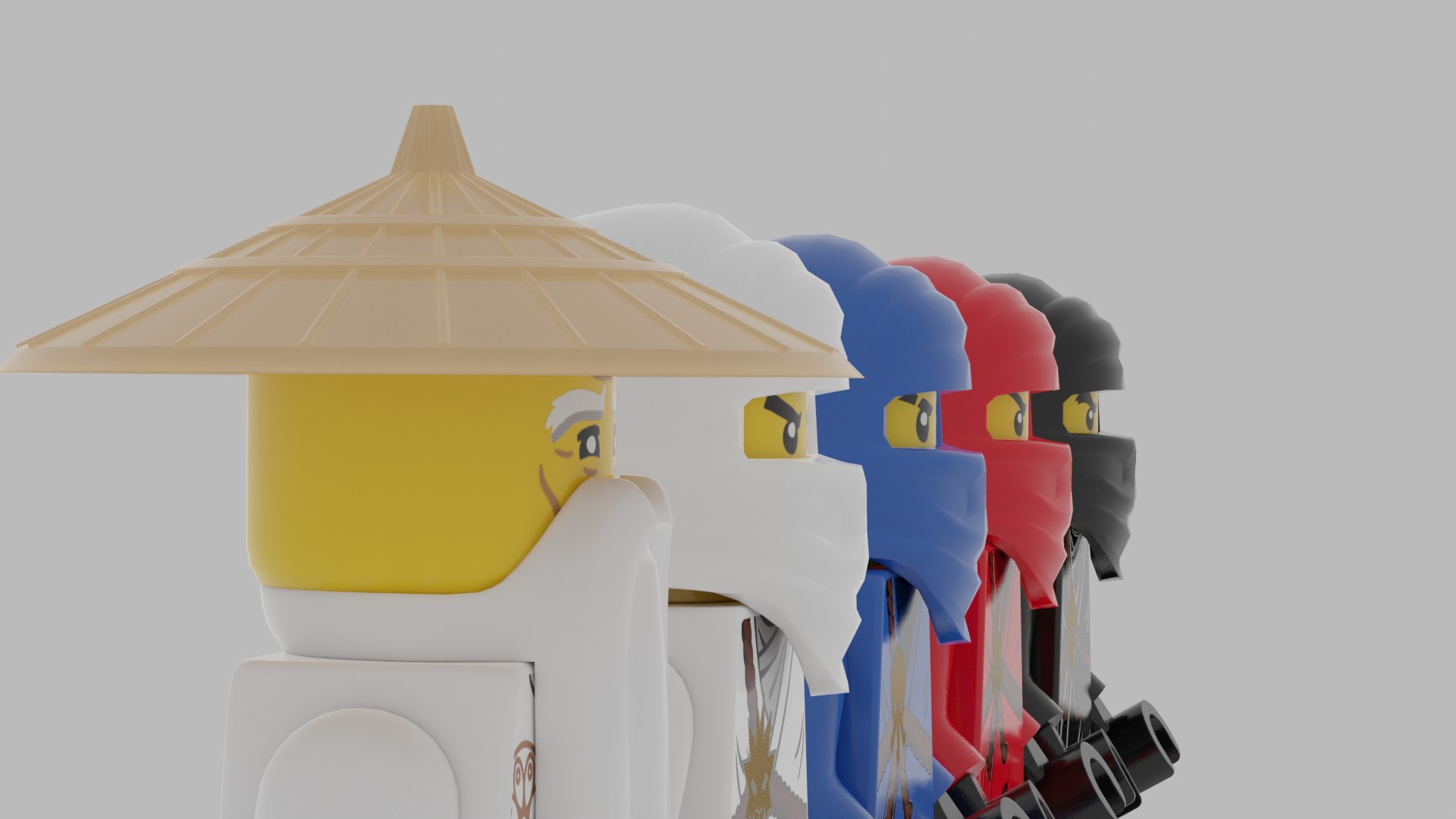 Lego Pilots Ninjago 3D Model - TurboSquid 2130409