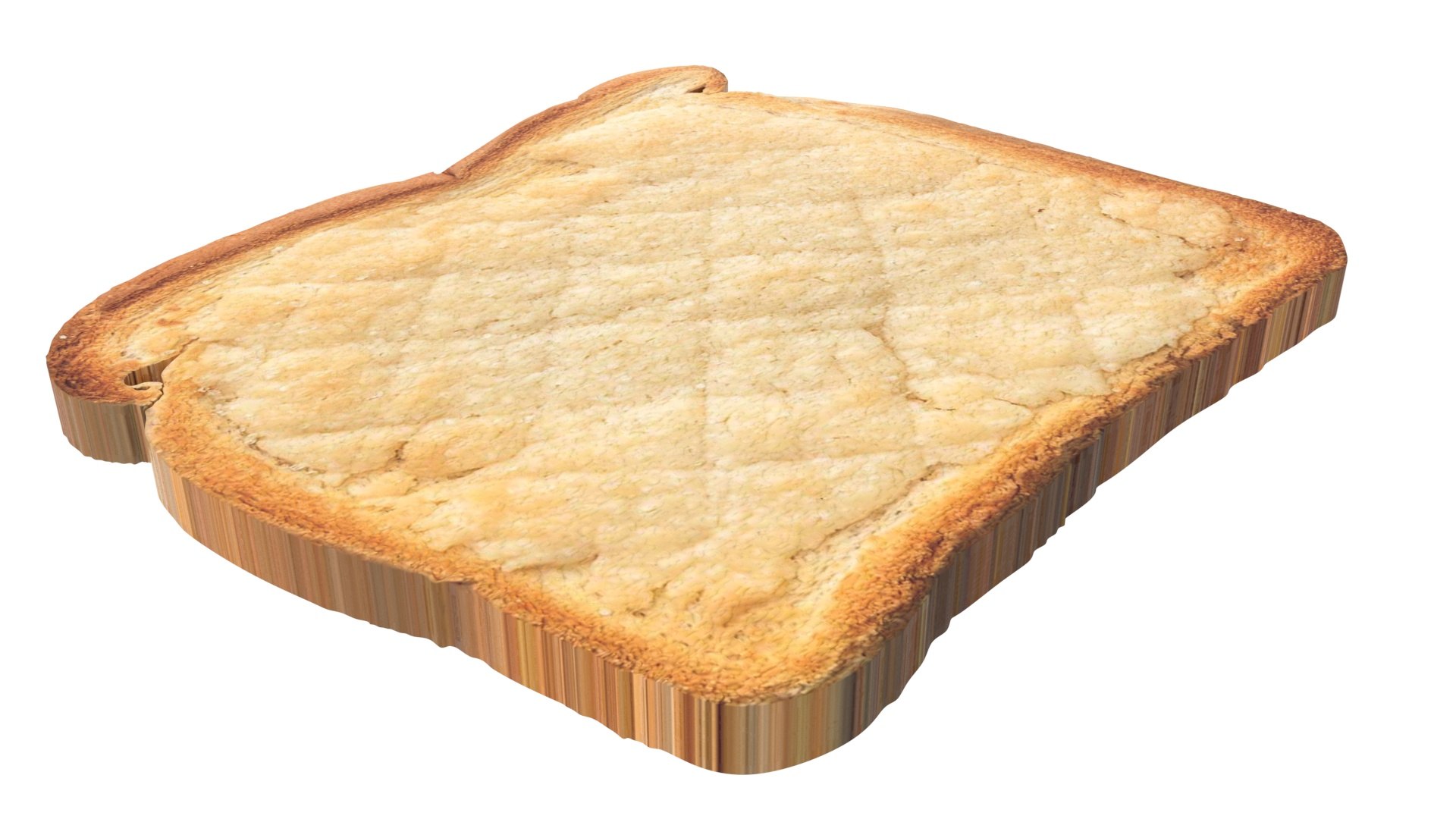 Toast 3D Model - TurboSquid 2242944