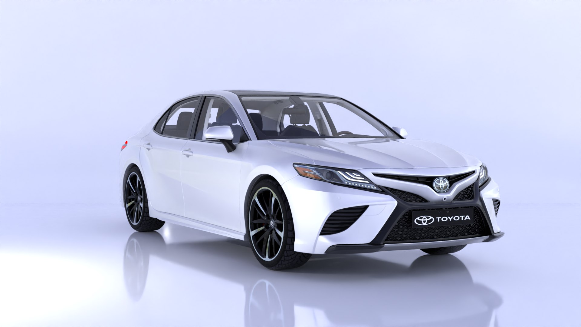 Toyota Camry High-Detail 3D Model With Fully Detailed Interior 3D Model ...
