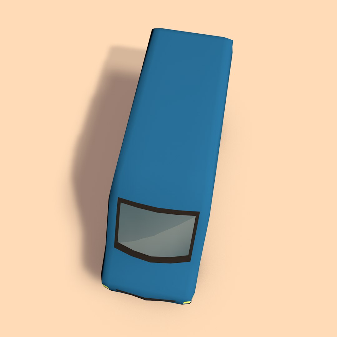 3d model of van bus