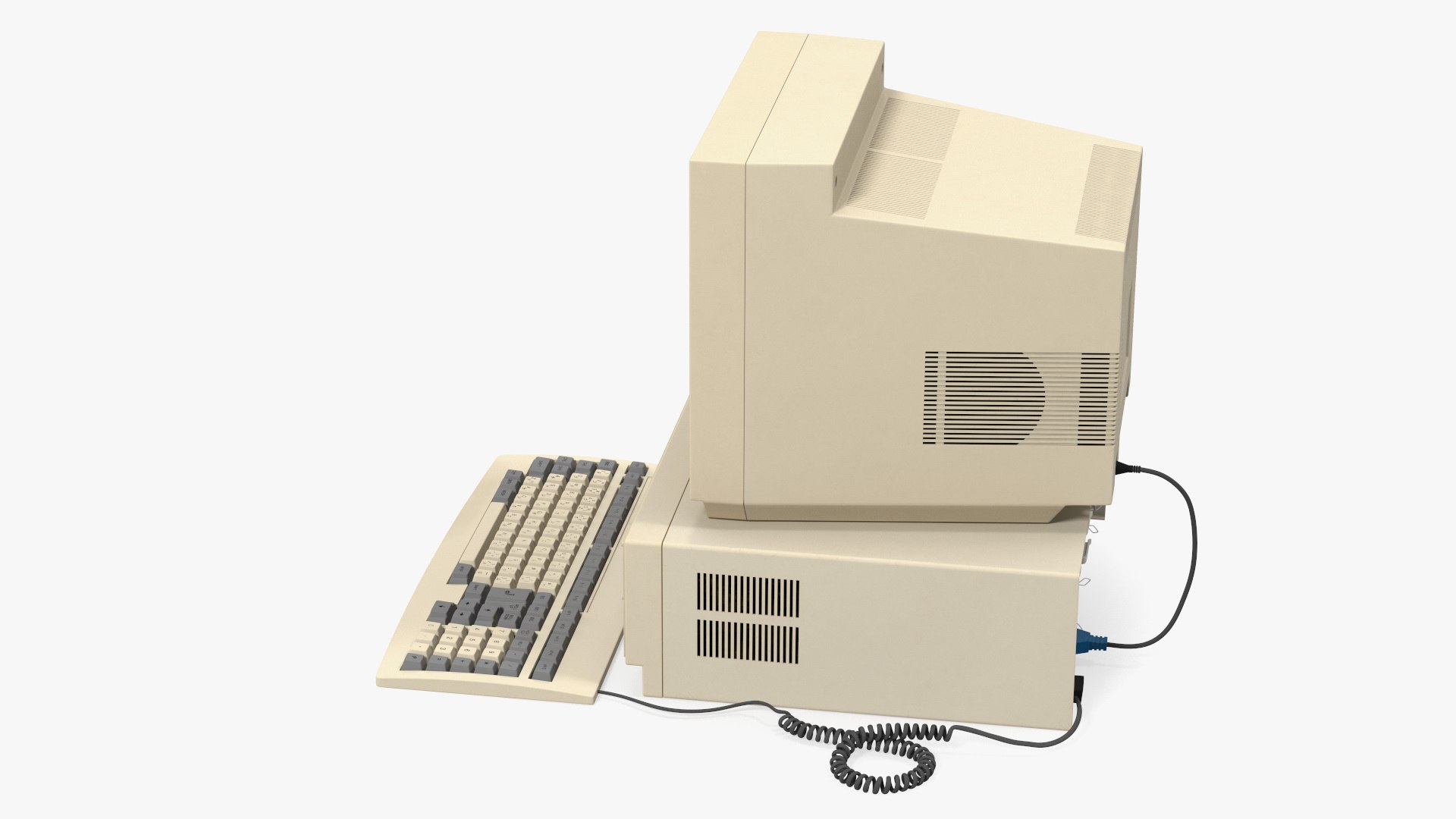 3D Old Classic Personal Desktop PC - TurboSquid 2068505