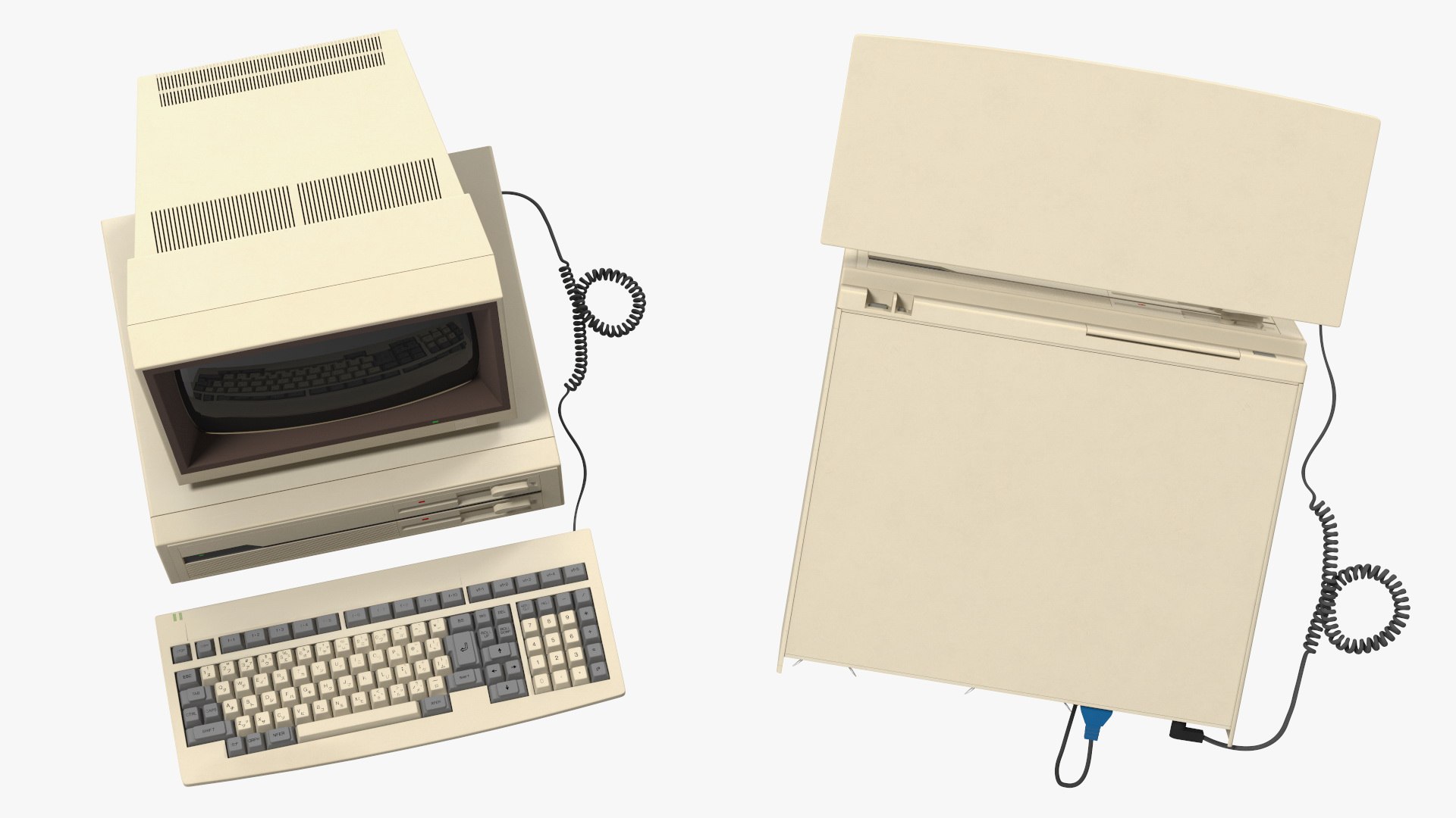 3D Old Classic Personal Desktop PC - TurboSquid 2068505