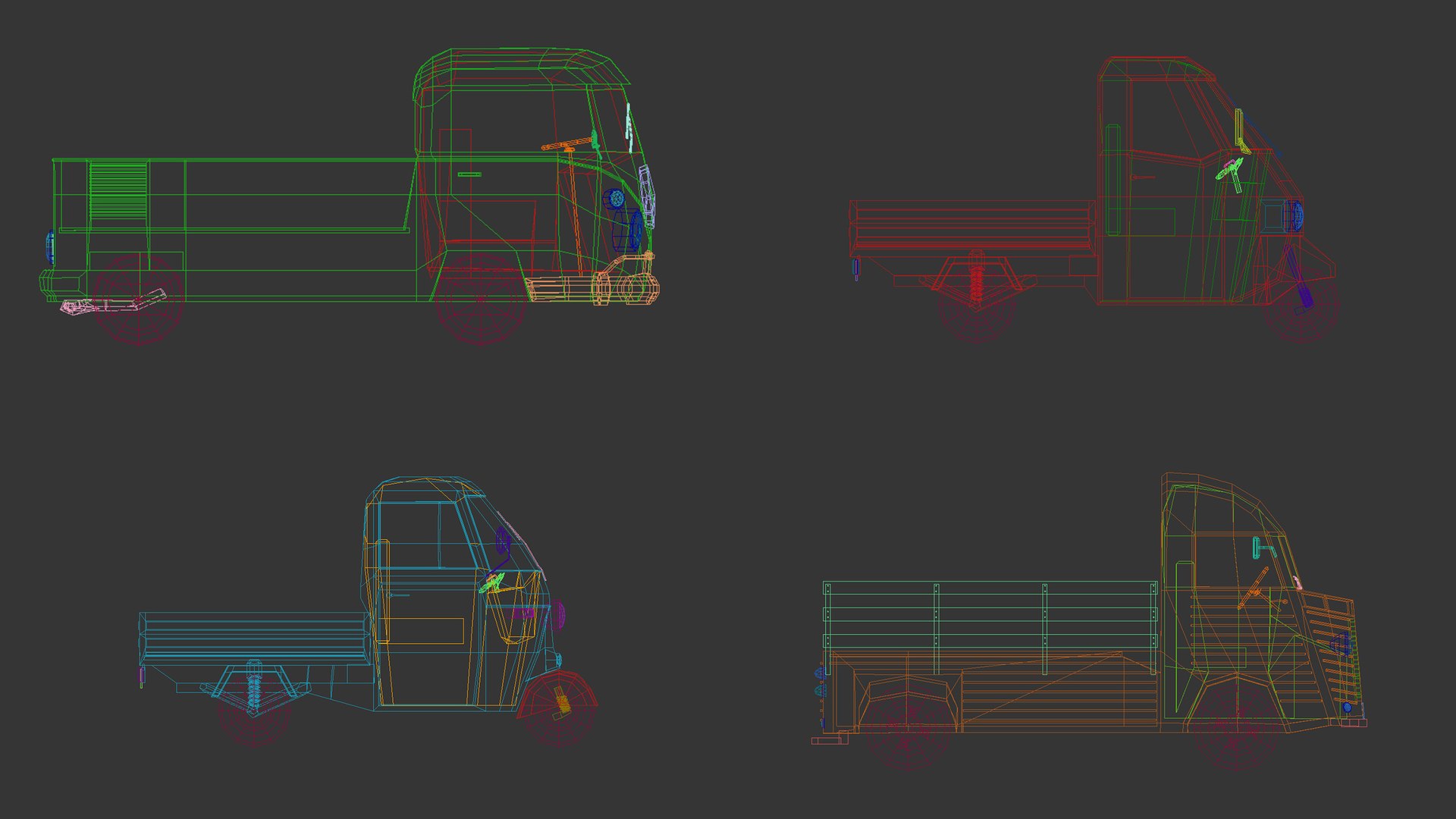Pickup 3D Model - TurboSquid 1415620