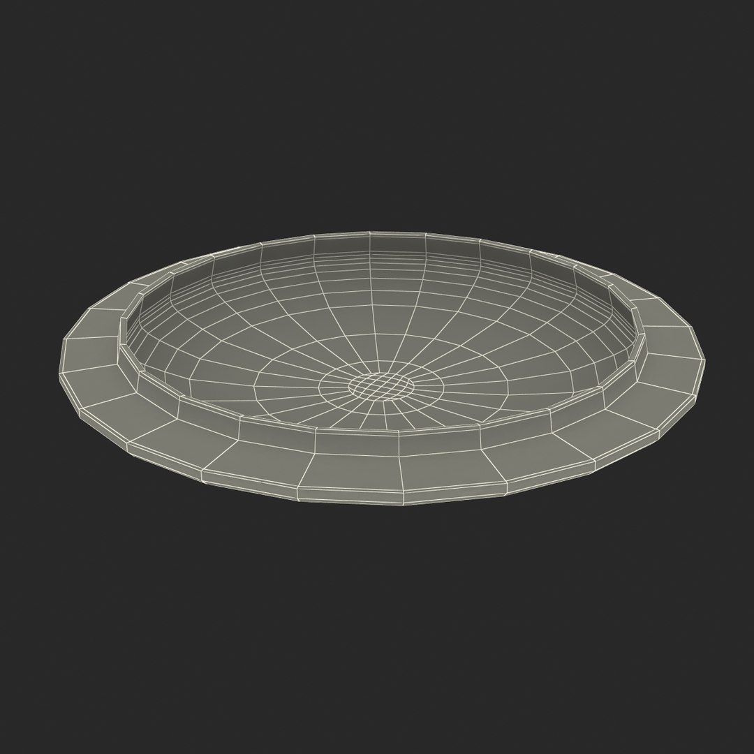 3d Flying Disc Modeled
