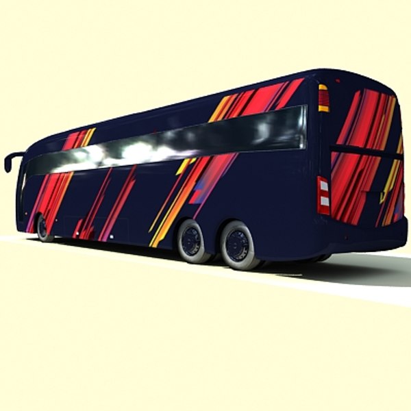 3d model bus 5