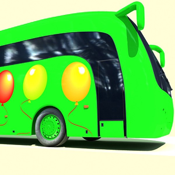 3d model bus 5