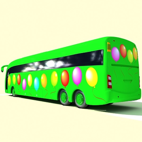 3d model bus 5