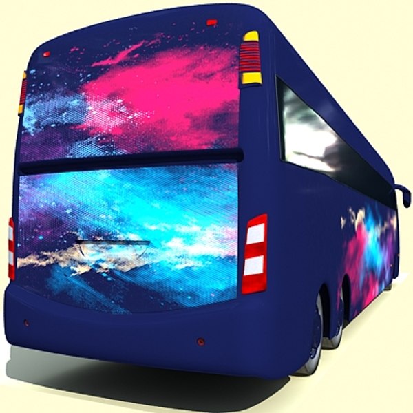 3d model bus 5