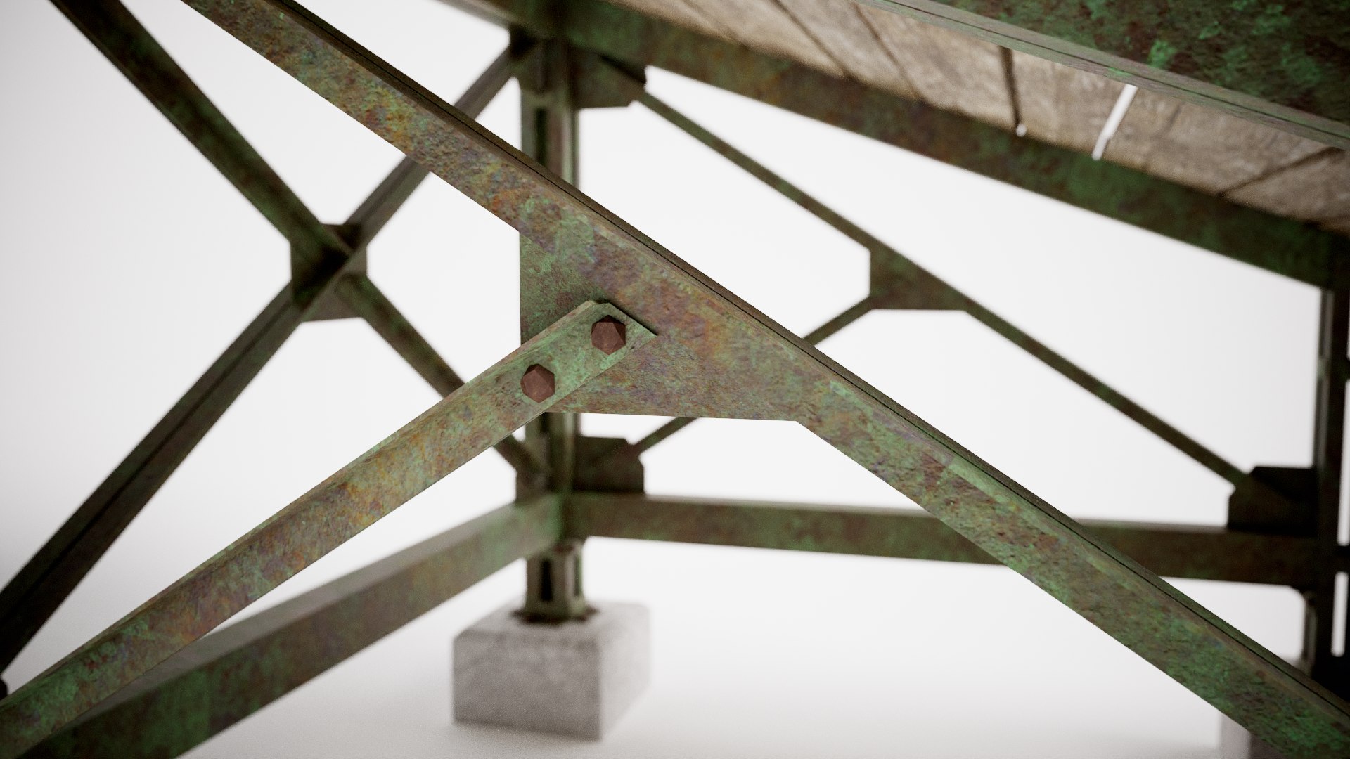 3D PBR Wooden Tramplin Springboard Jumping For Carsan3 - TurboSquid 1965220