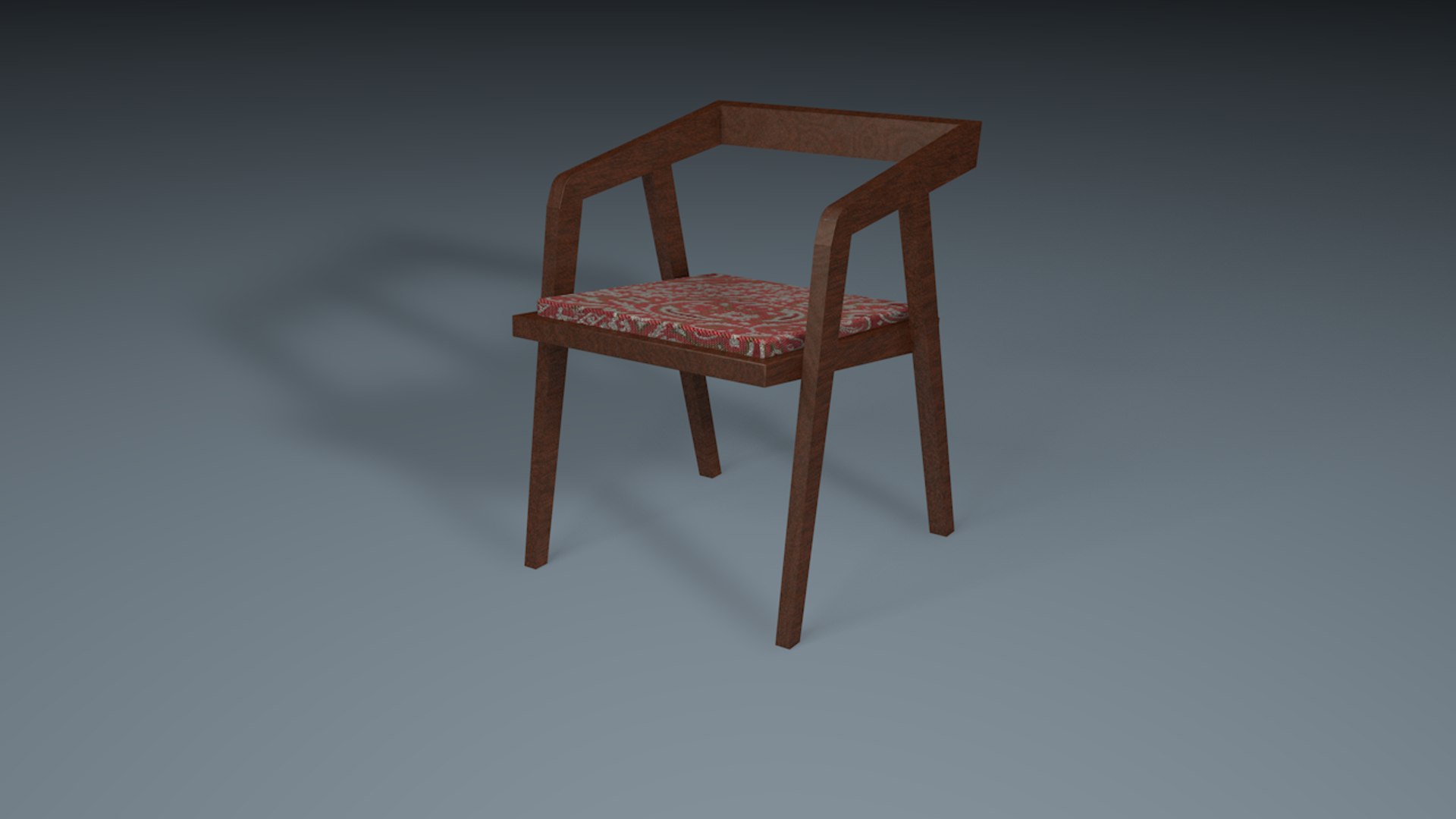 Old chair model - TurboSquid 1257475