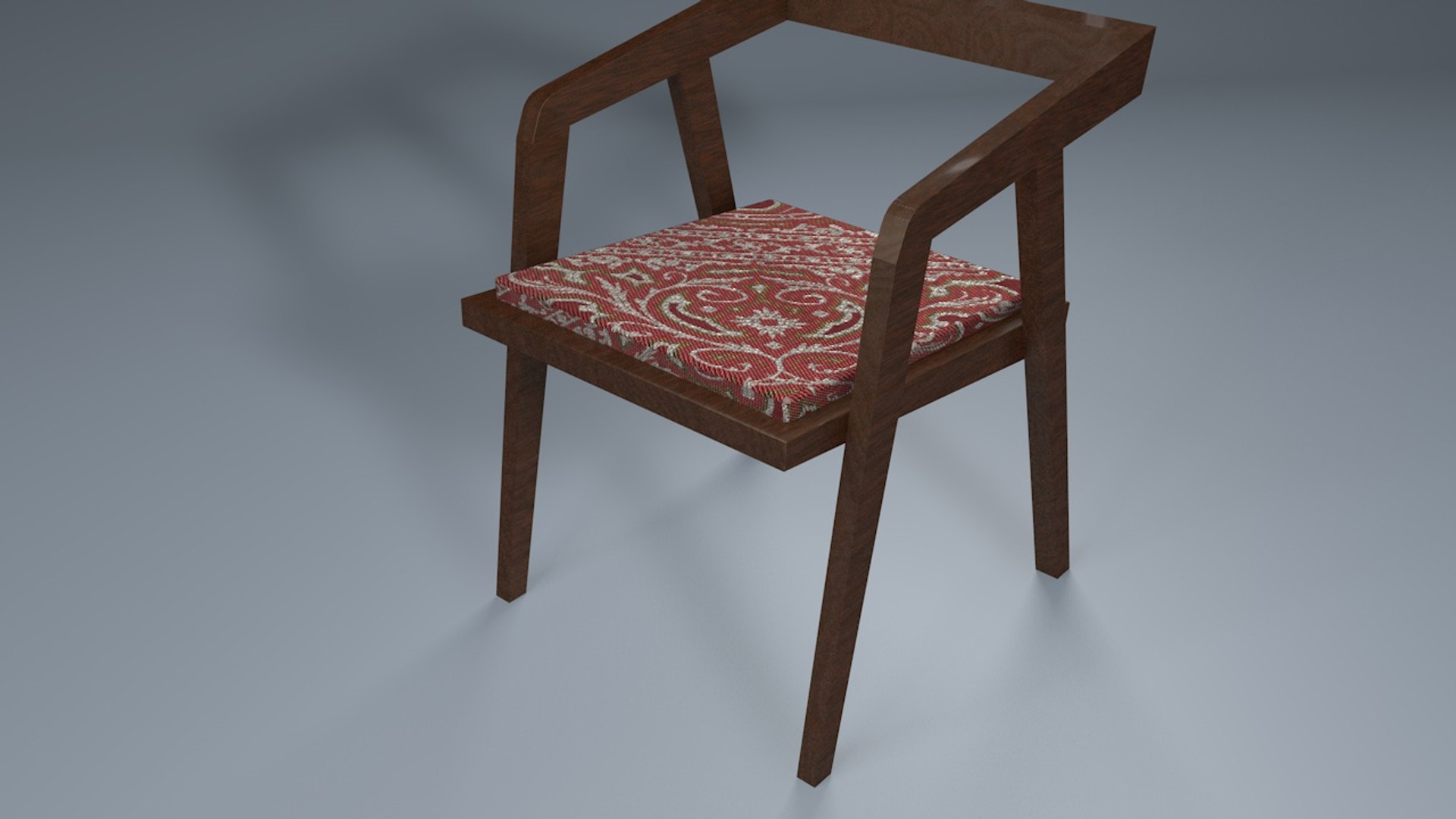 Old chair model - TurboSquid 1257475