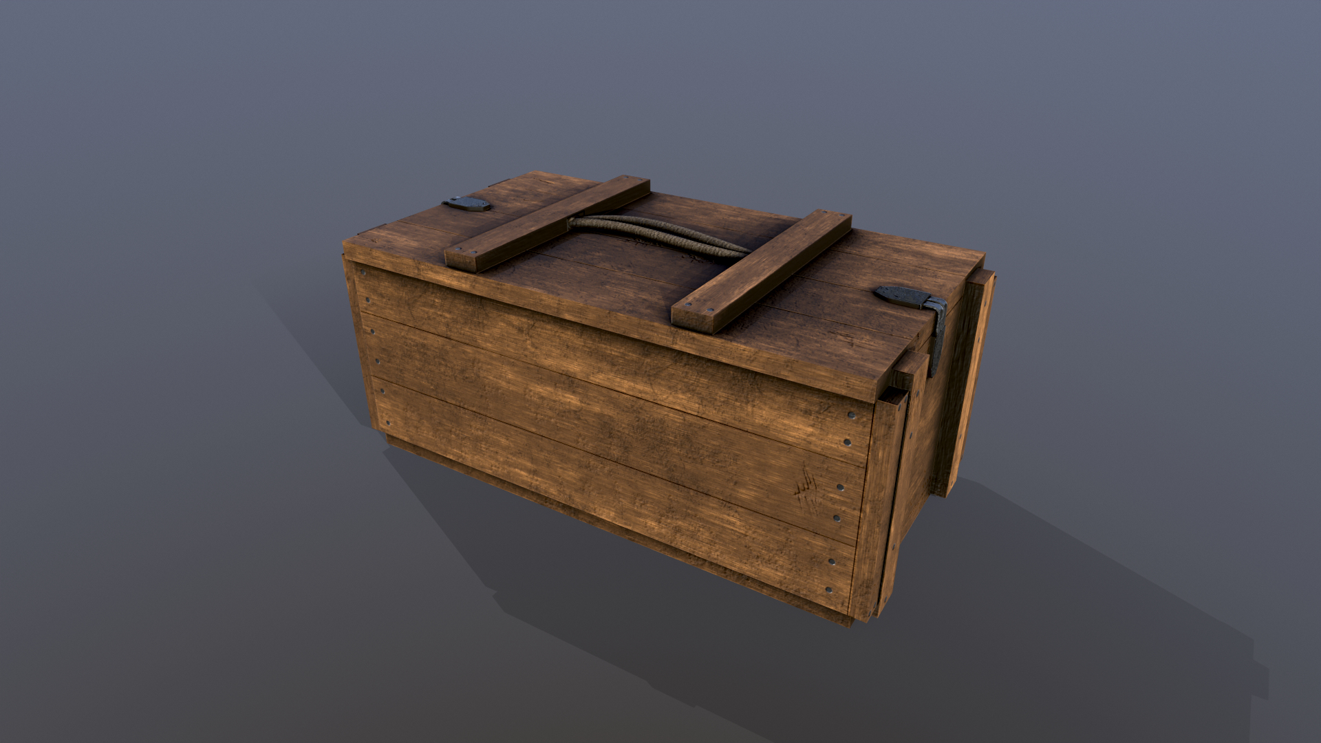 WW2 Crate 3D Model - TurboSquid 1879823
