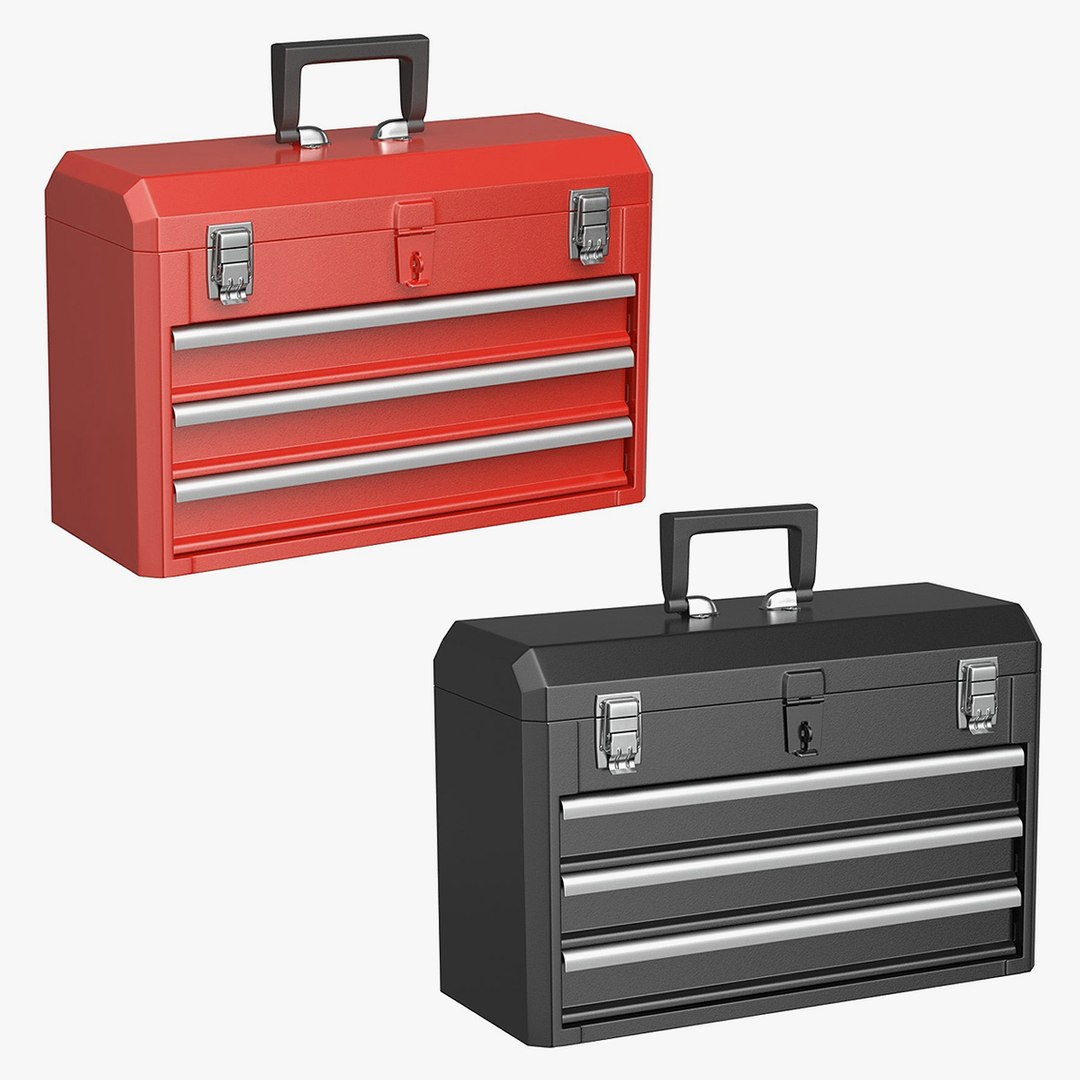 Tool Box 3D Model - TurboSquid 2325417