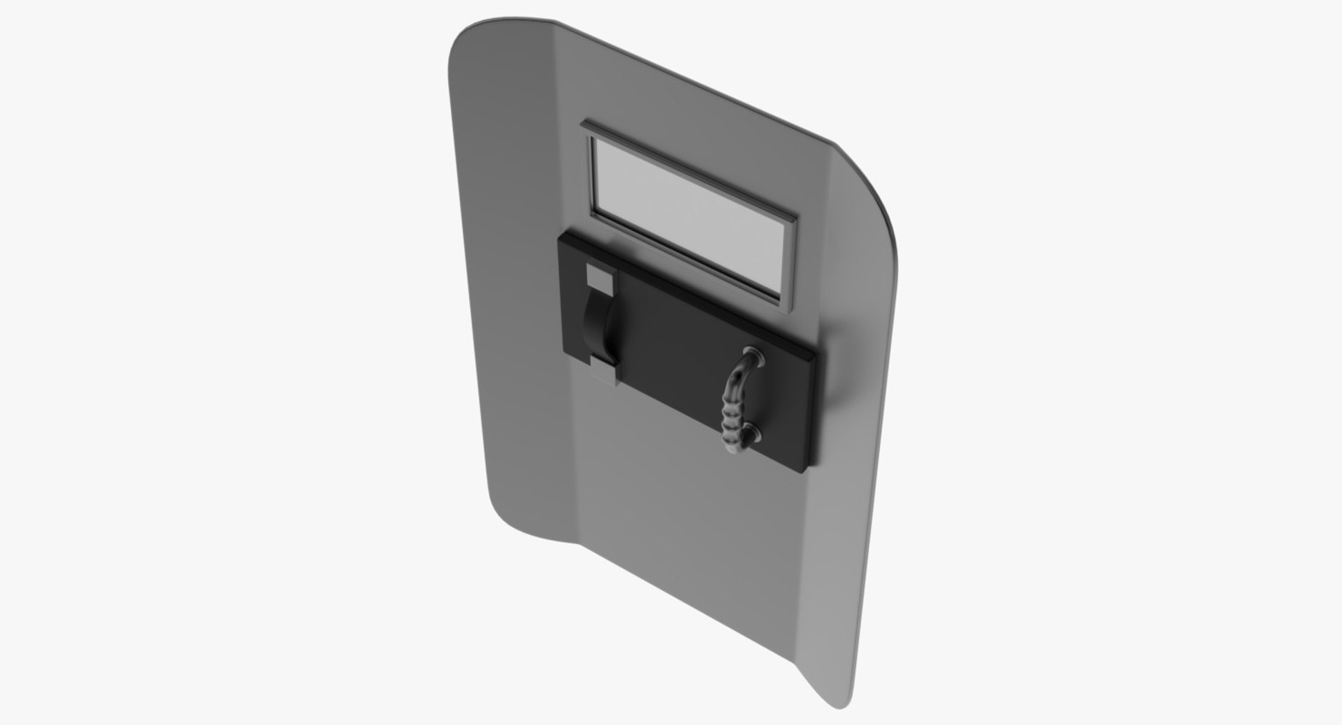 riot shield 3d model