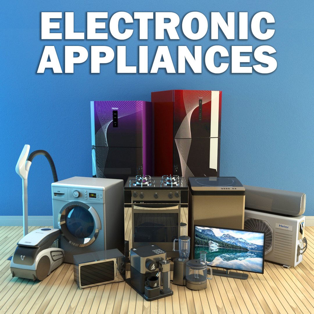3D Kitchen Appliance Collection - TurboSquid 2280834