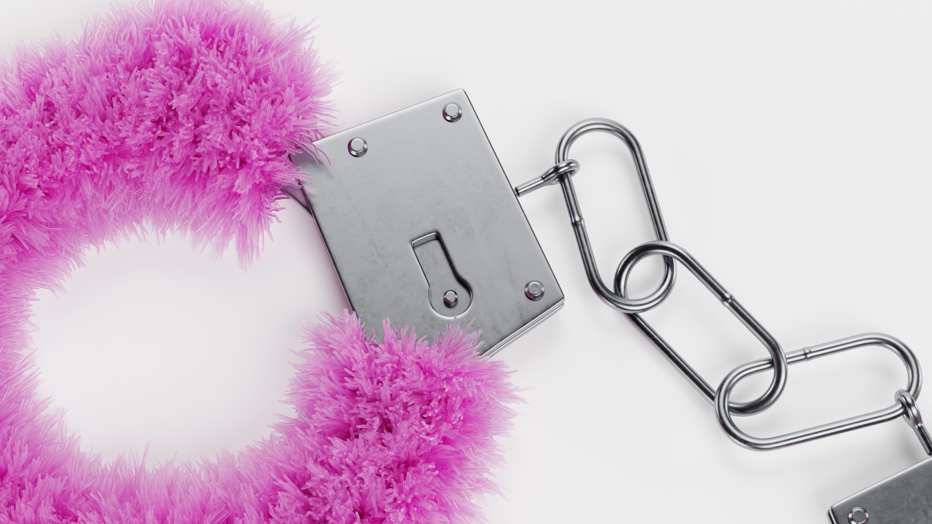 3D Model Fluffy Handcuffs - TurboSquid 1807866