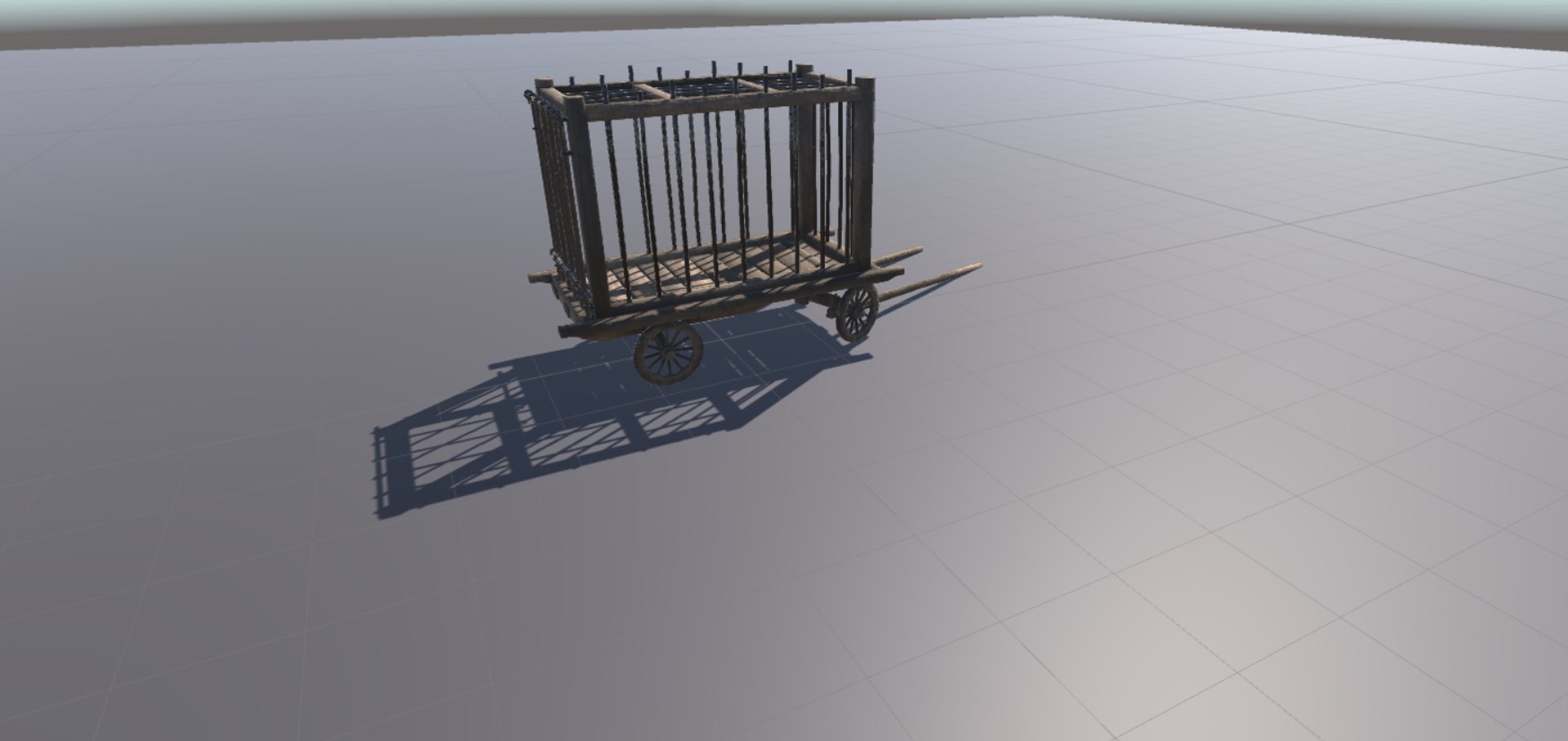 Cart Wood Prison 3D Model - TurboSquid 1439044