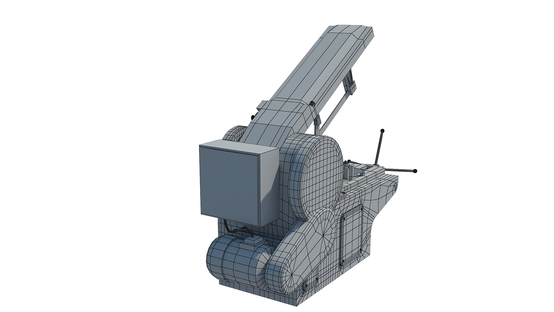 Metal Cutting Machine 3D Model - TurboSquid 1825439