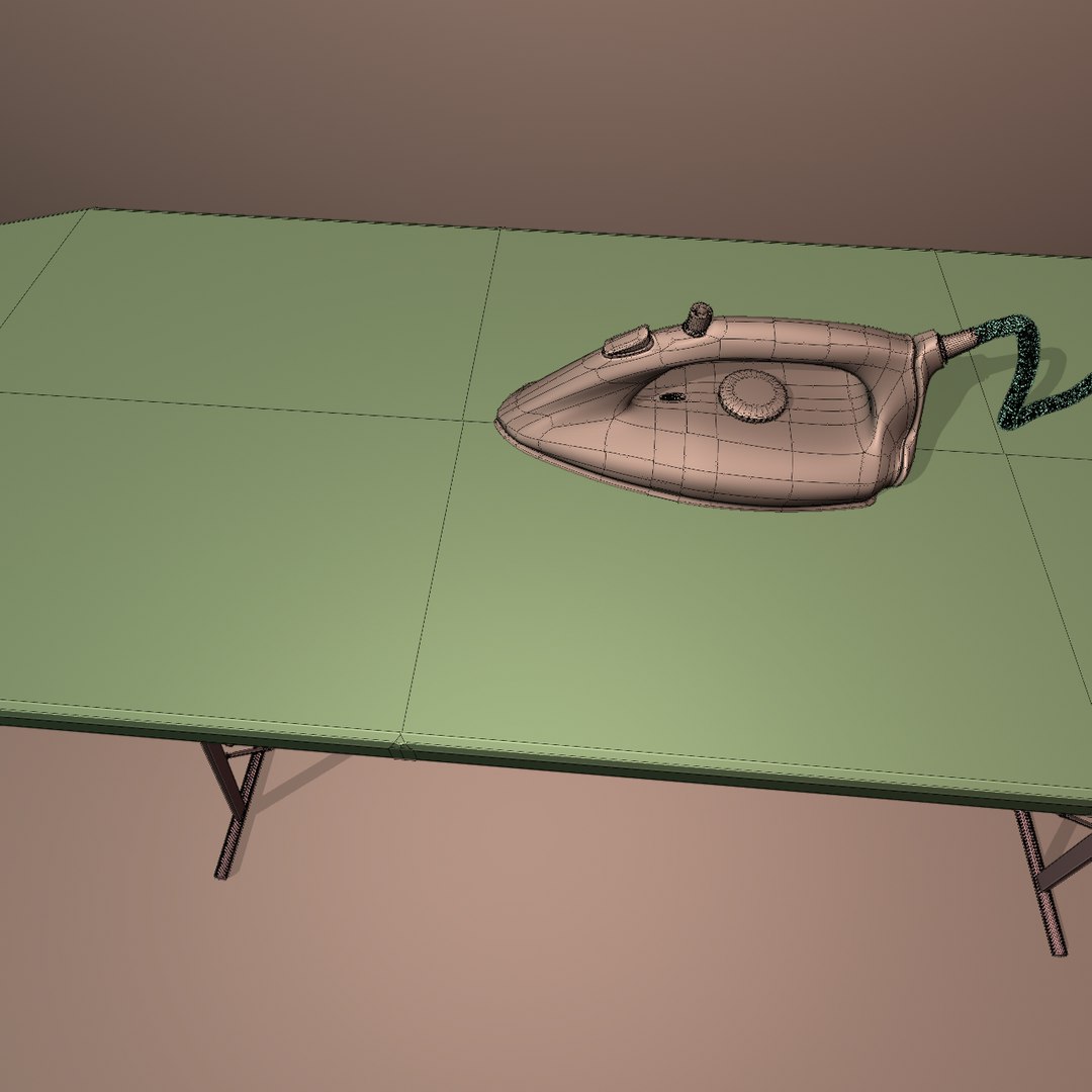 Ironing board 3D model - TurboSquid 1565096
