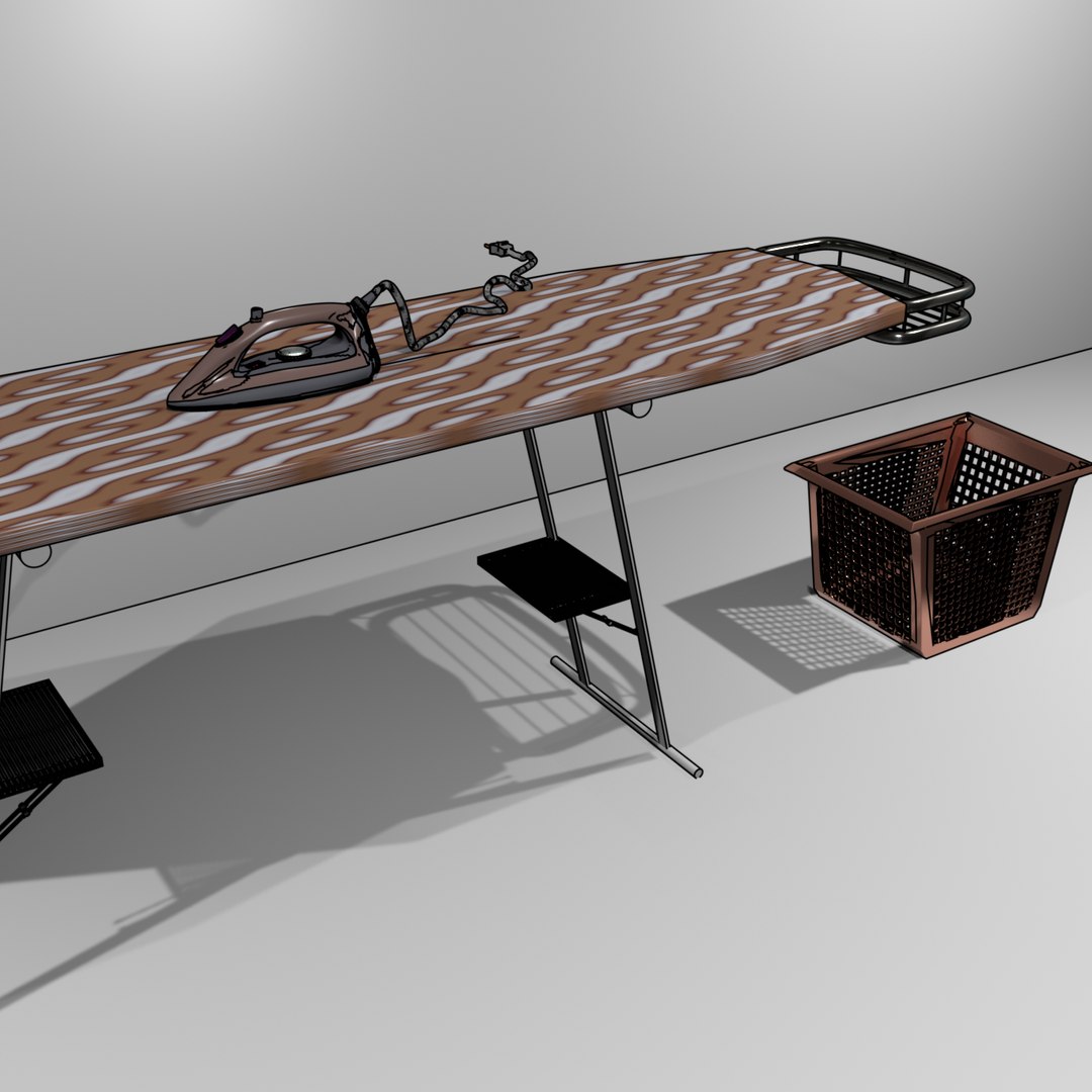 Ironing board 3D model - TurboSquid 1565096