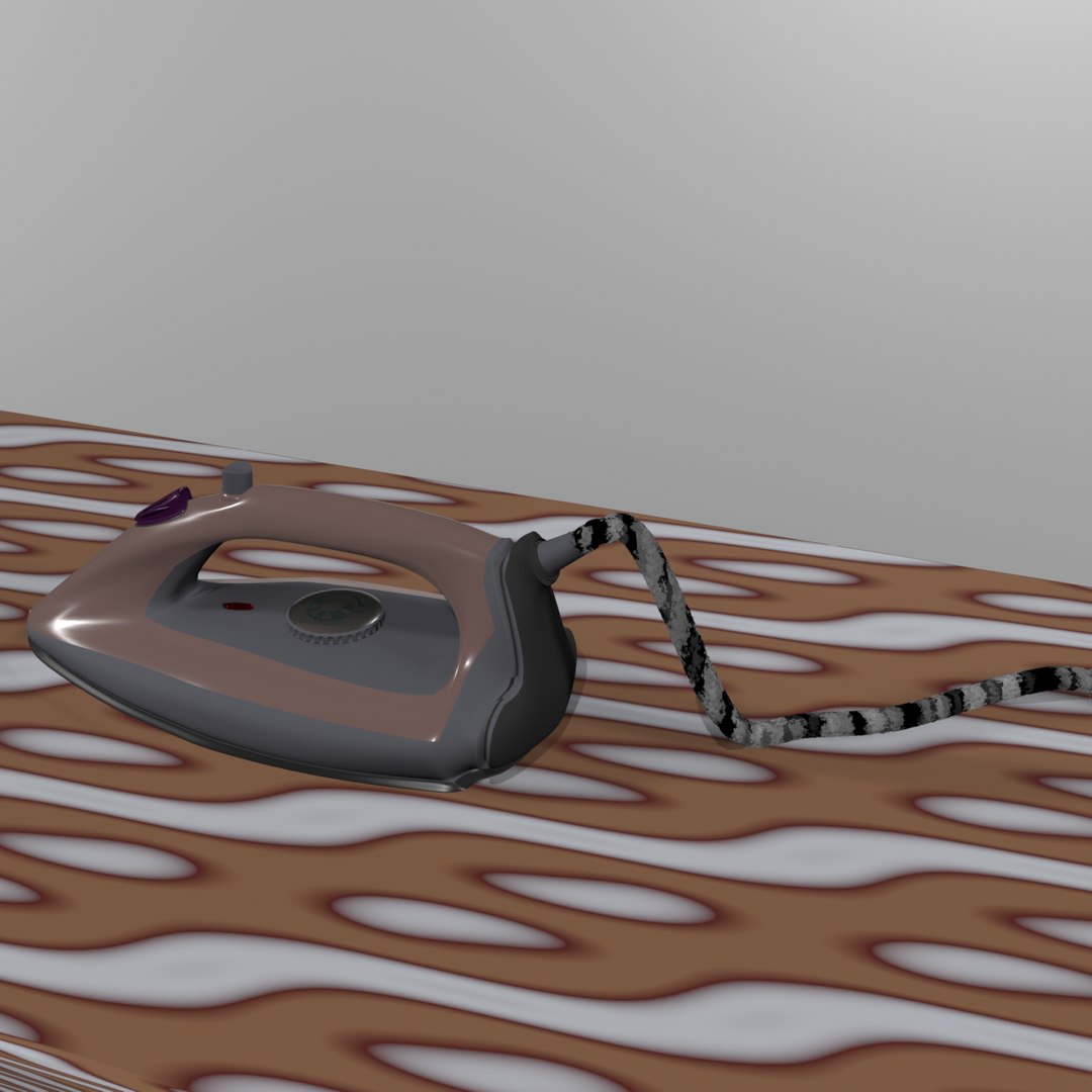 Ironing board 3D model - TurboSquid 1565096