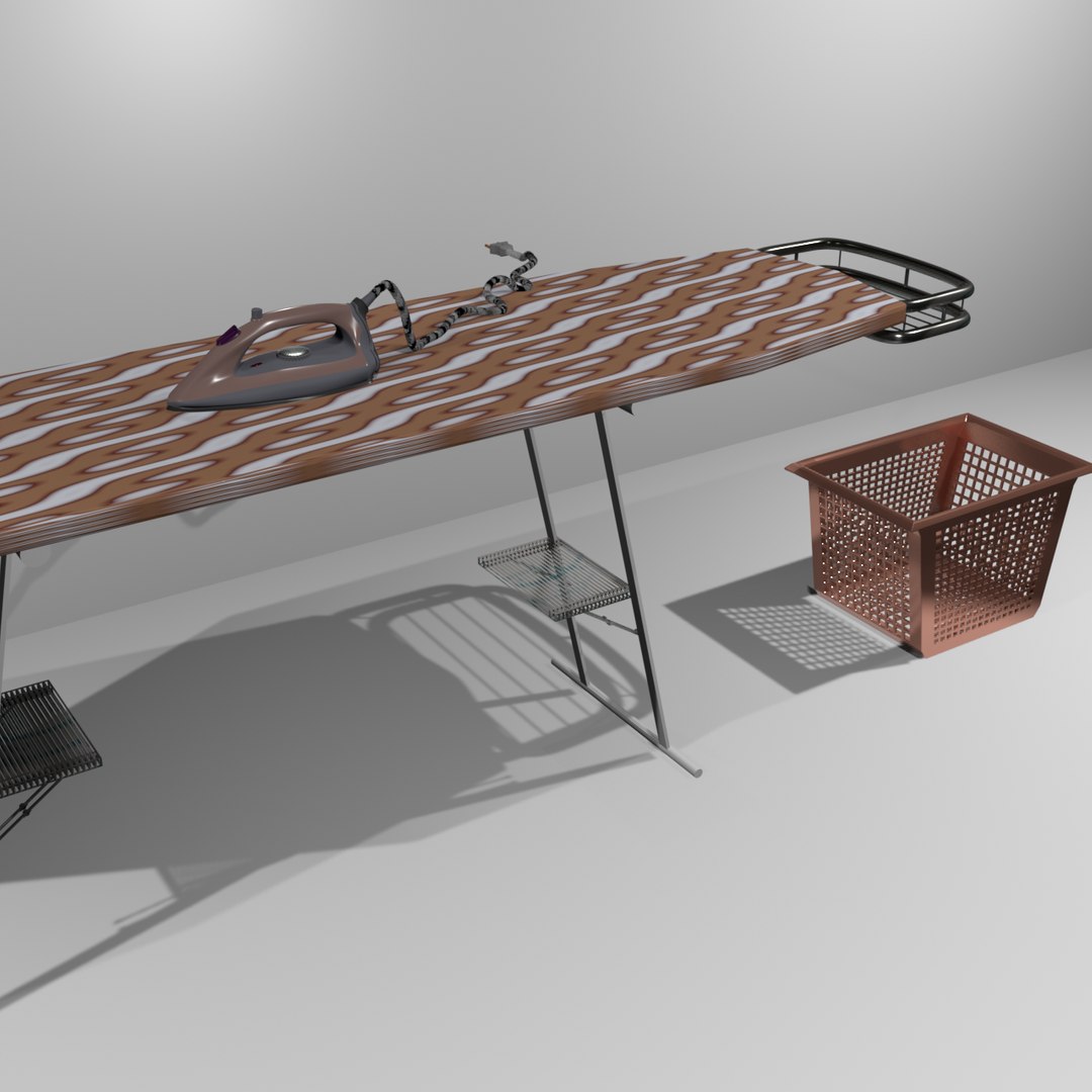 Ironing board 3D model - TurboSquid 1565096