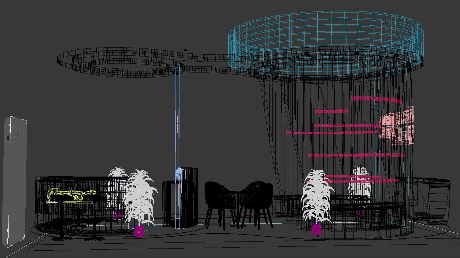 Exhibition Stand Booth 3D Model - TurboSquid 2193560