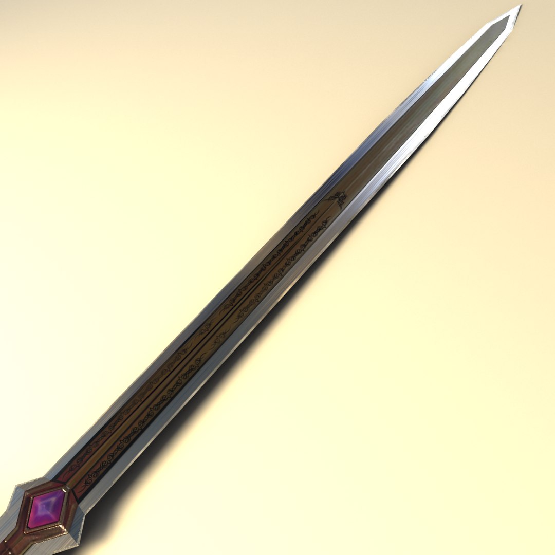 Sword Concept 3d Model