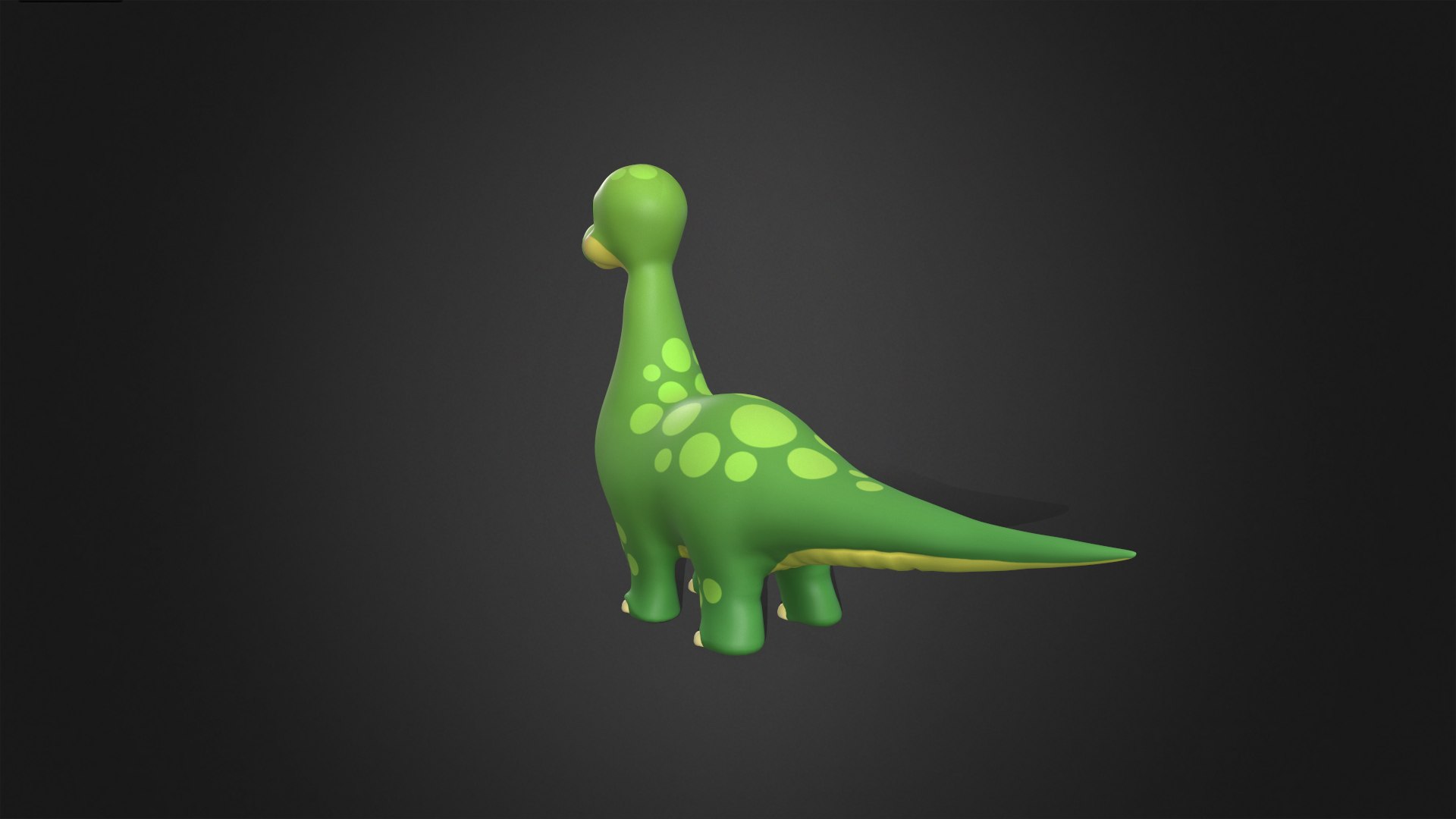 Asset - Cartoons - Dinosaurus Brontosaurus Rigged 3D Model - TurboSquid ...