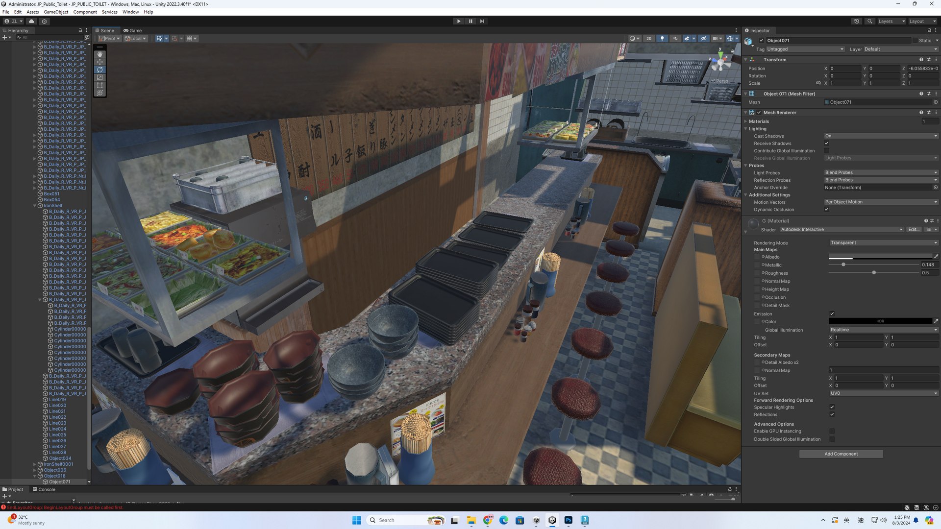 3D Japanese Ramen Shop - TurboSquid 2262938