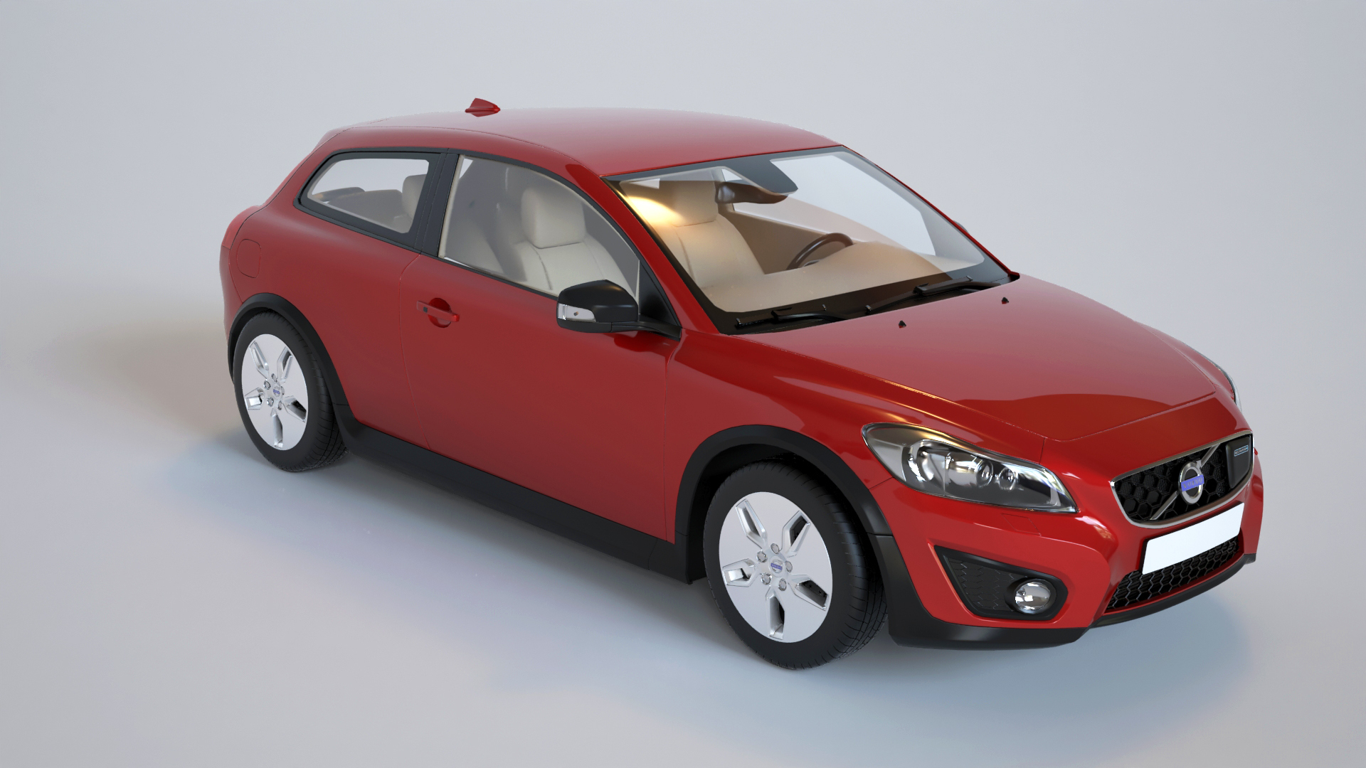 3D модель Volvo C30 BEV - TurboSquid 1889024