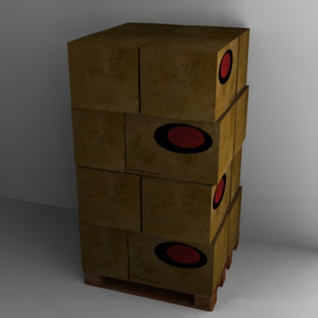 Warehouse Objects 3d Obj