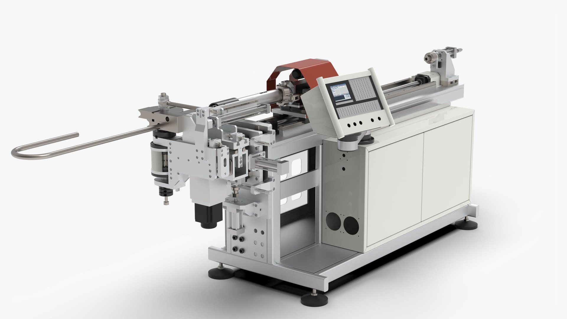 Automatic Dual Mode Pipe Bending Machine 3D - TurboSquid 1996727
