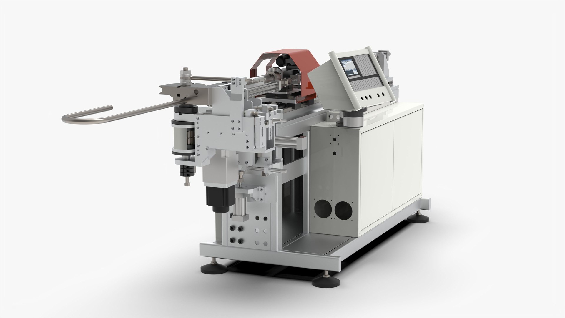 Automatic Dual Mode Pipe Bending Machine 3D - TurboSquid 1996727