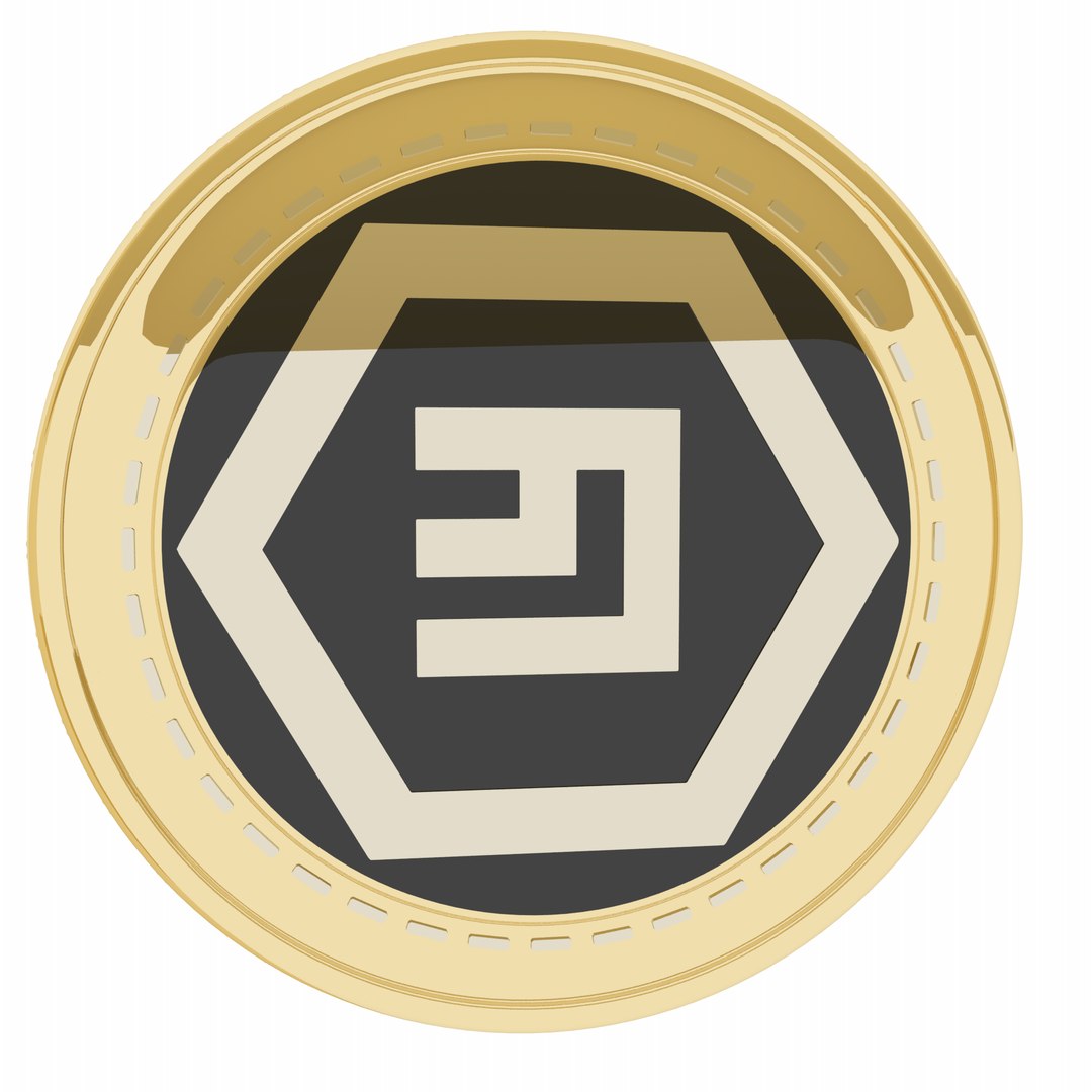 3D Emercoin Cryptocurrency Gold Coin model - TurboSquid 1855895