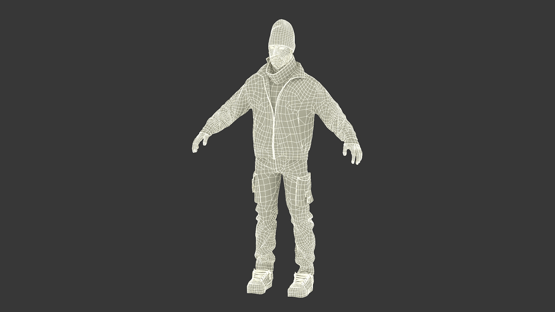 Homeless Man 3D Model - TurboSquid 2308487