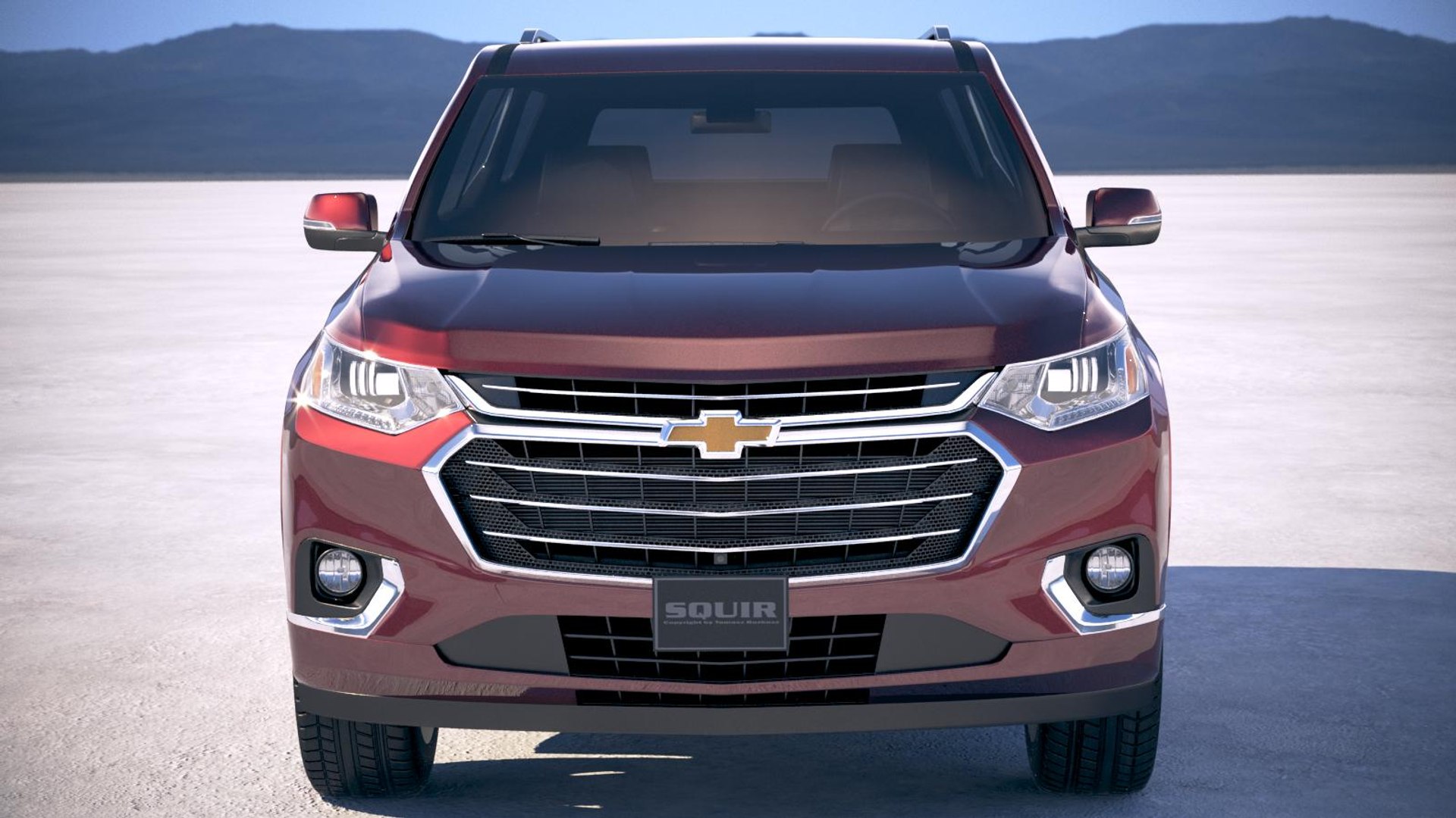 3D Chevrolet Traverse 2018 Model - TurboSquid 1347710