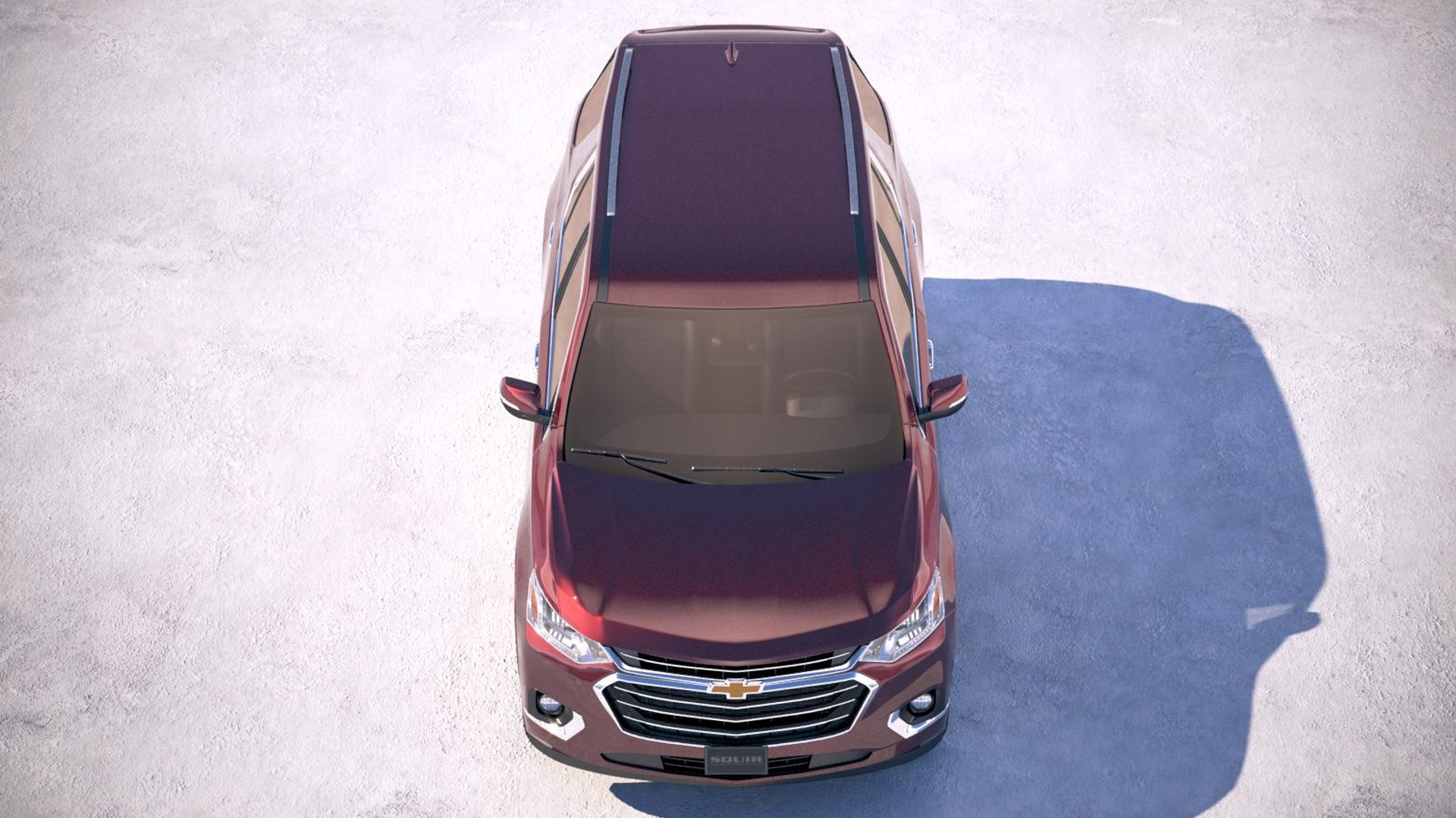 3D Chevrolet Traverse 2018 Model - TurboSquid 1347710