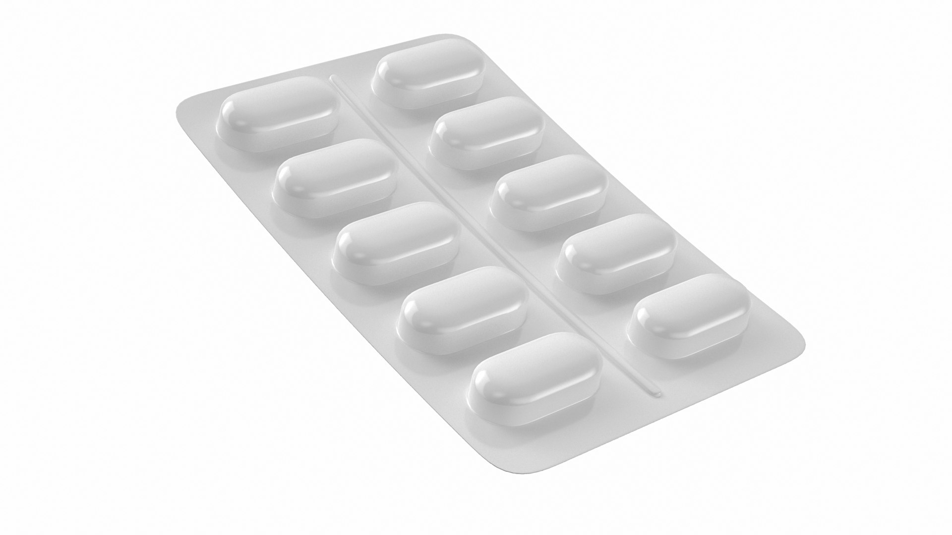 Blister Pills Pack 09 3D Model - TurboSquid 2165861