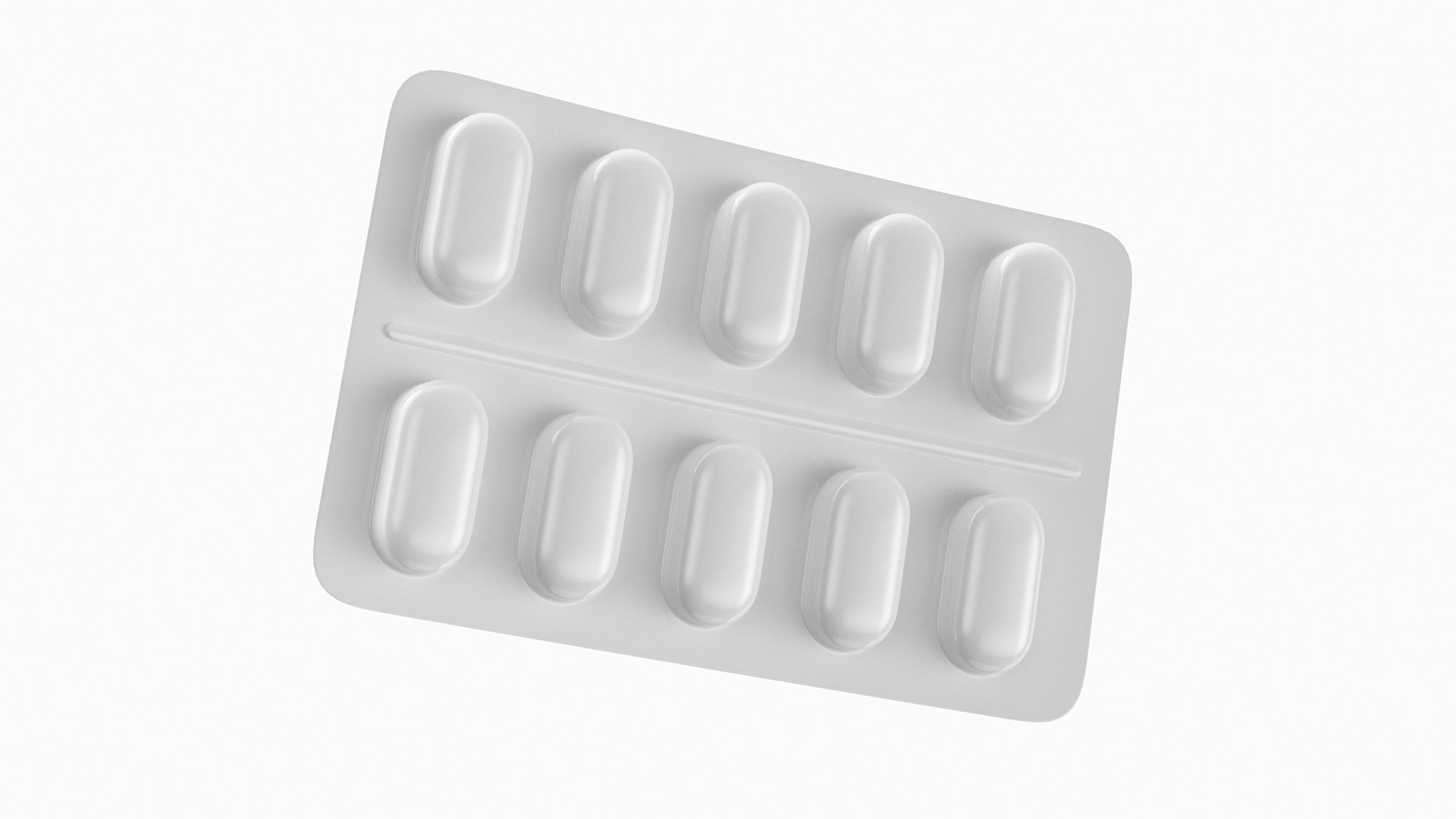 Blister Pills Pack 09 3D Model - TurboSquid 2165861
