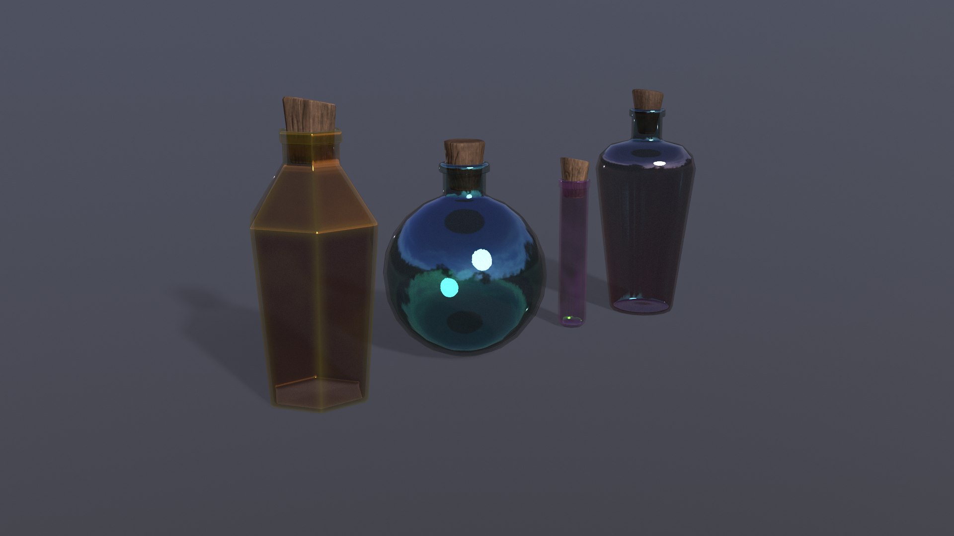 3D Potion Pack - TurboSquid 2082758