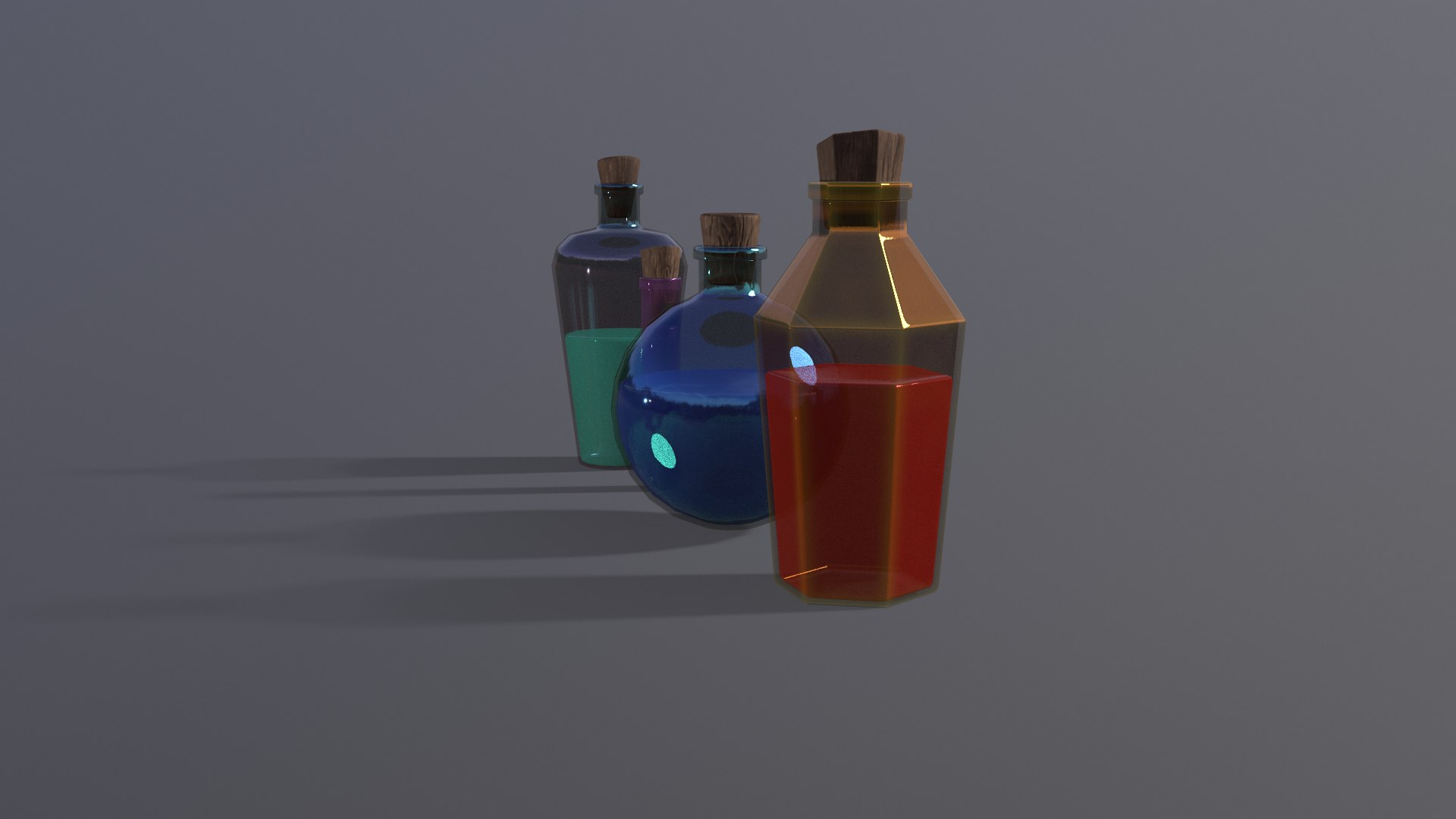 3D Potion Pack - TurboSquid 2082758