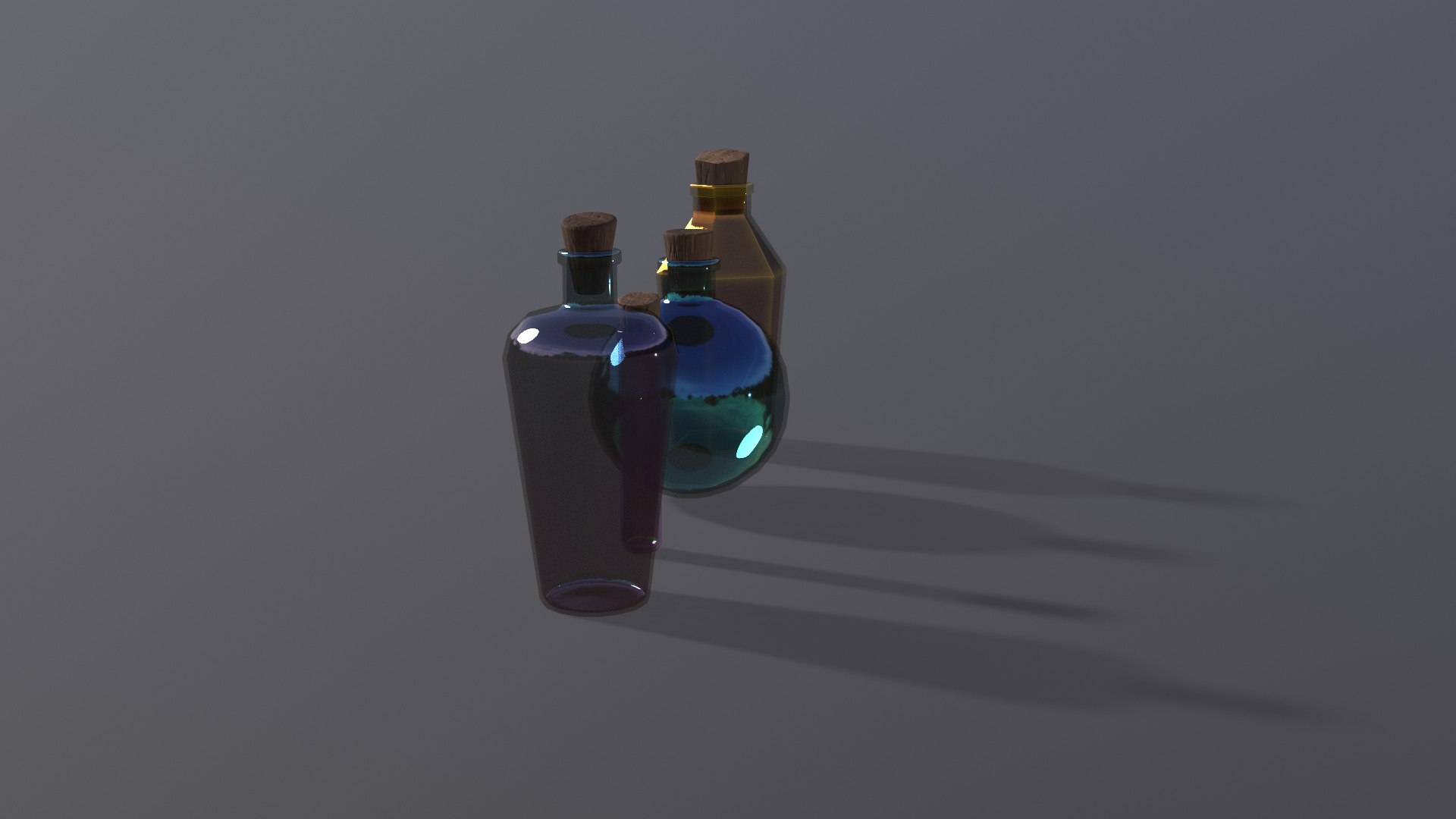 3D Potion Pack - TurboSquid 2082758