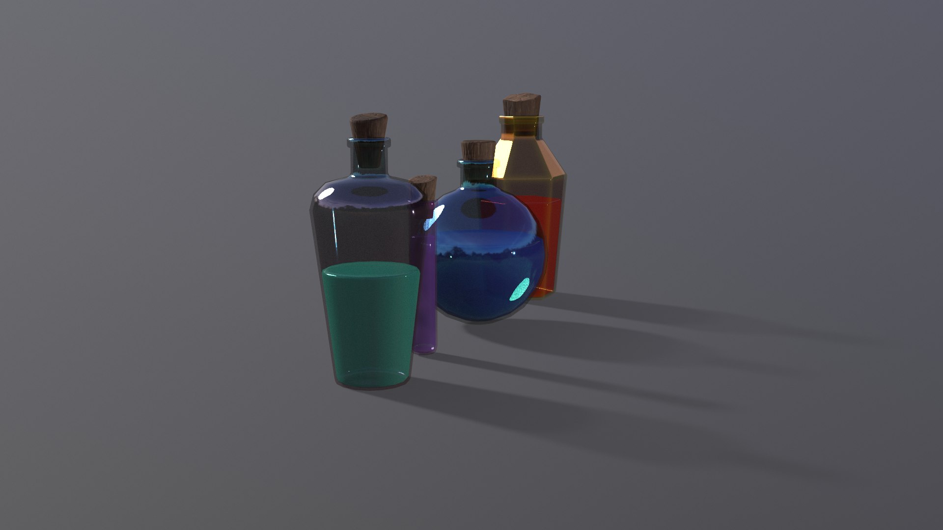 3D Potion Pack - TurboSquid 2082758