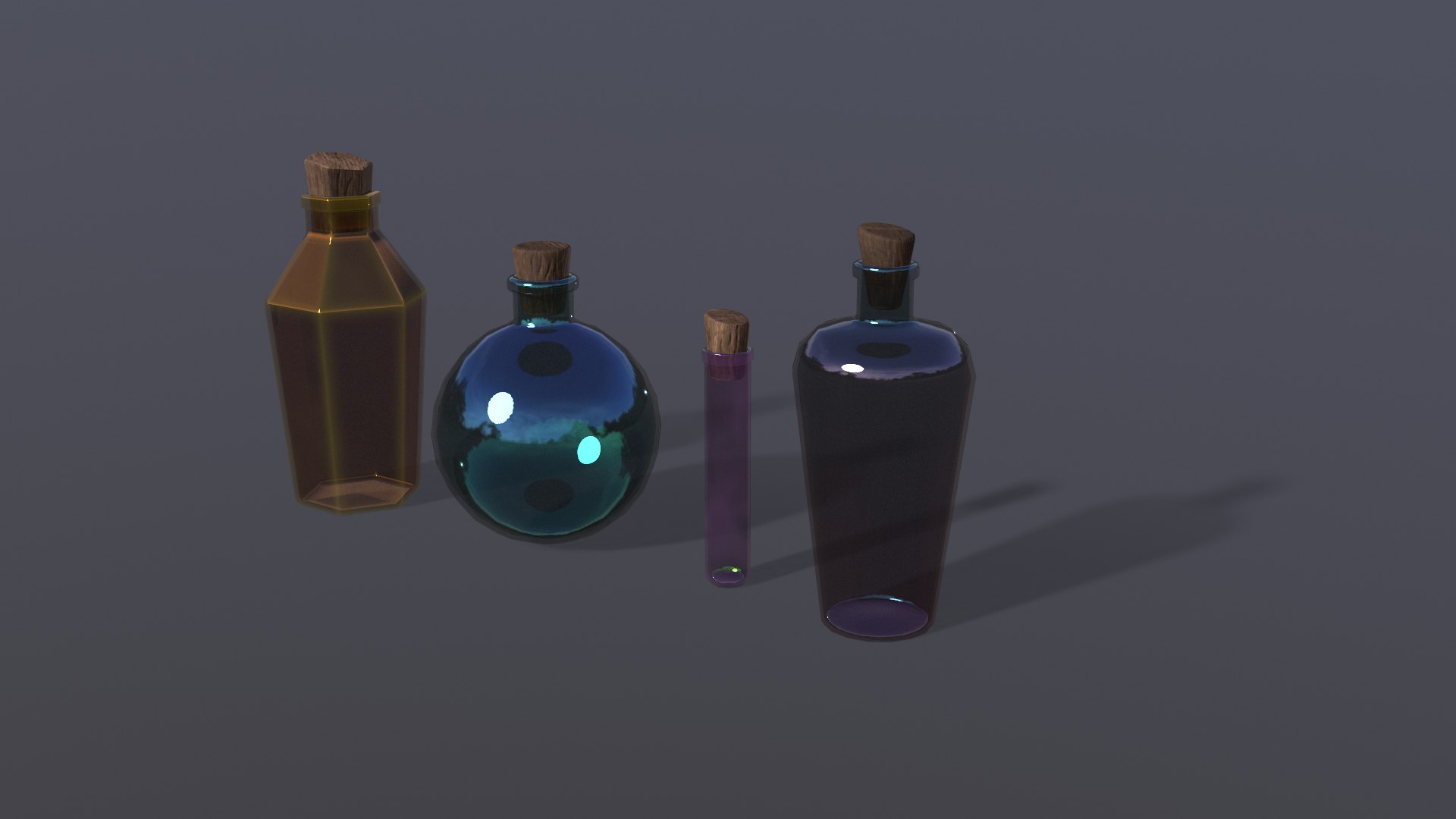 3D Potion Pack - TurboSquid 2082758