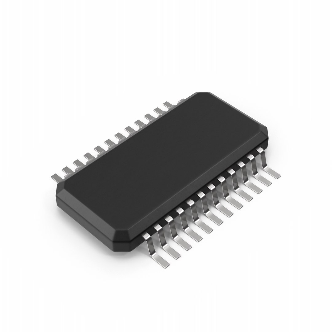 3D Microchip 2 - TurboSquid 2139000