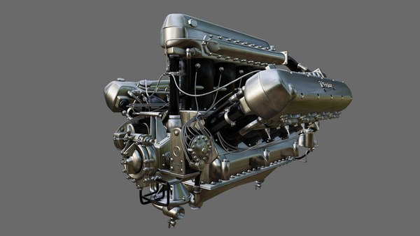 3D napier lion engine aviation - TurboSquid 1636510
